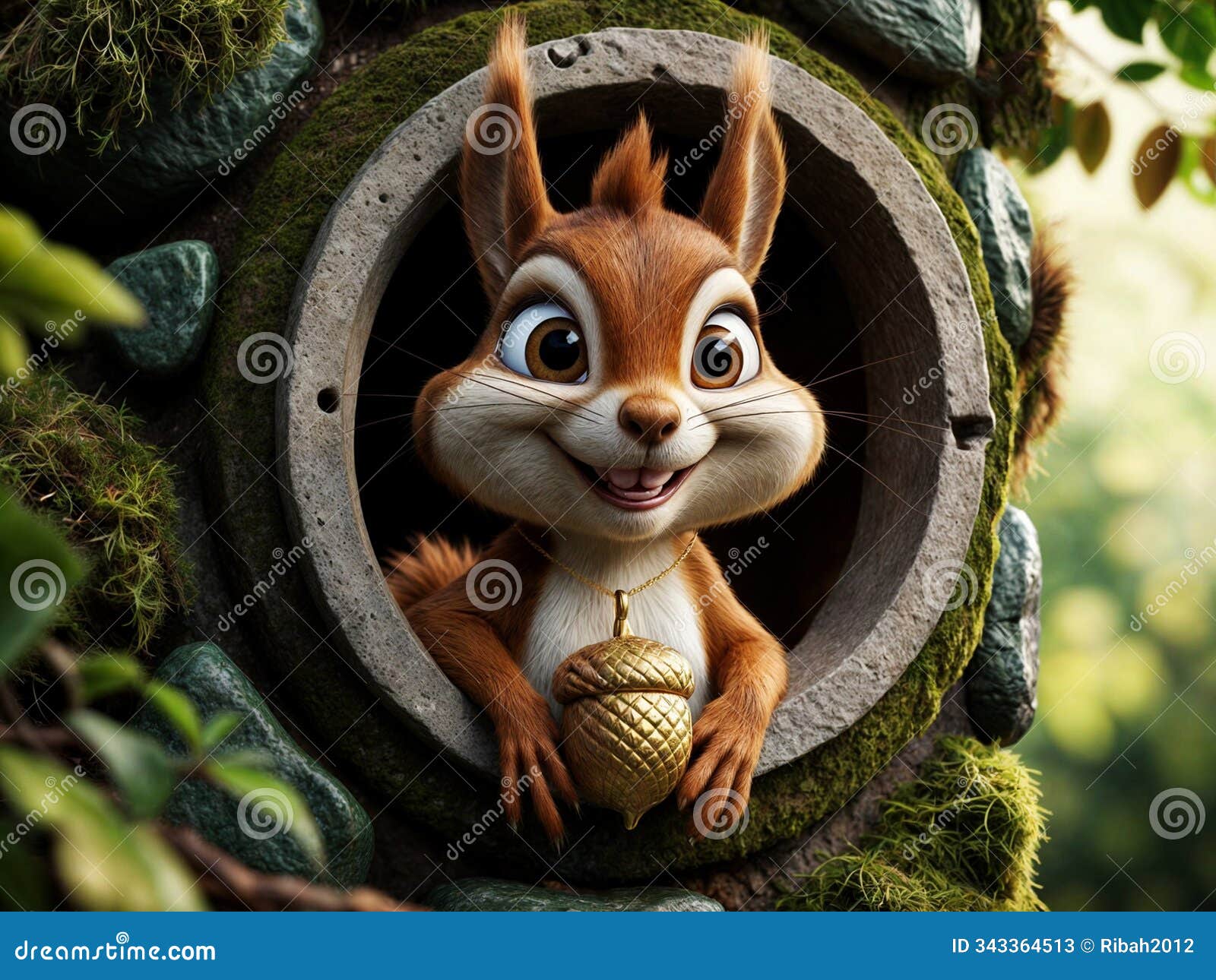 Cartoon Man With Popping Out Eyes Royalty-Free Stock Photo ...