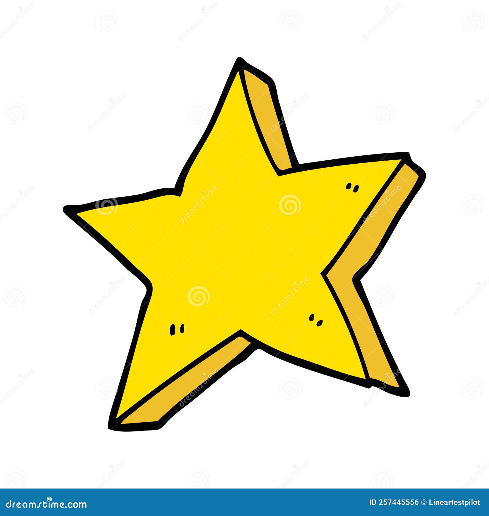 Cartoon Star Picture. Image: 257445556