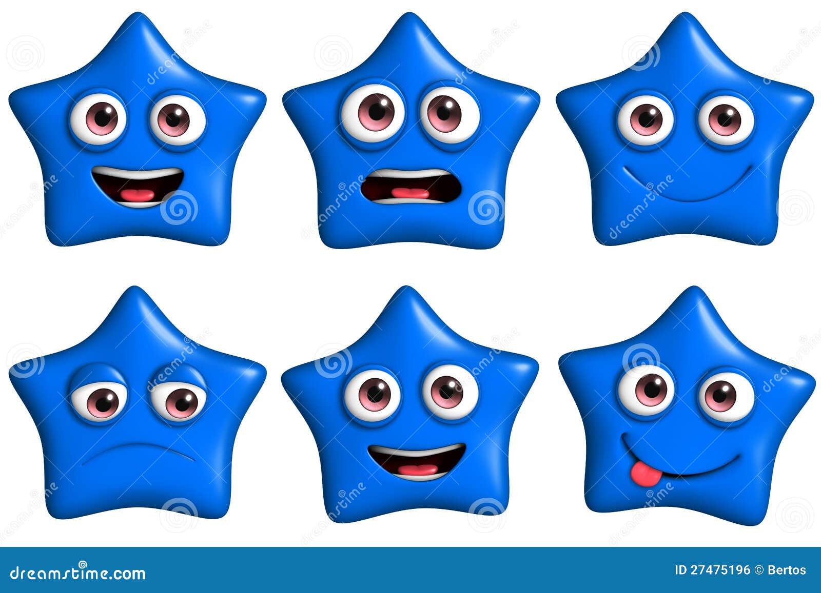 Cartoon star stock illustration. Illustration of emoticon - 27475196