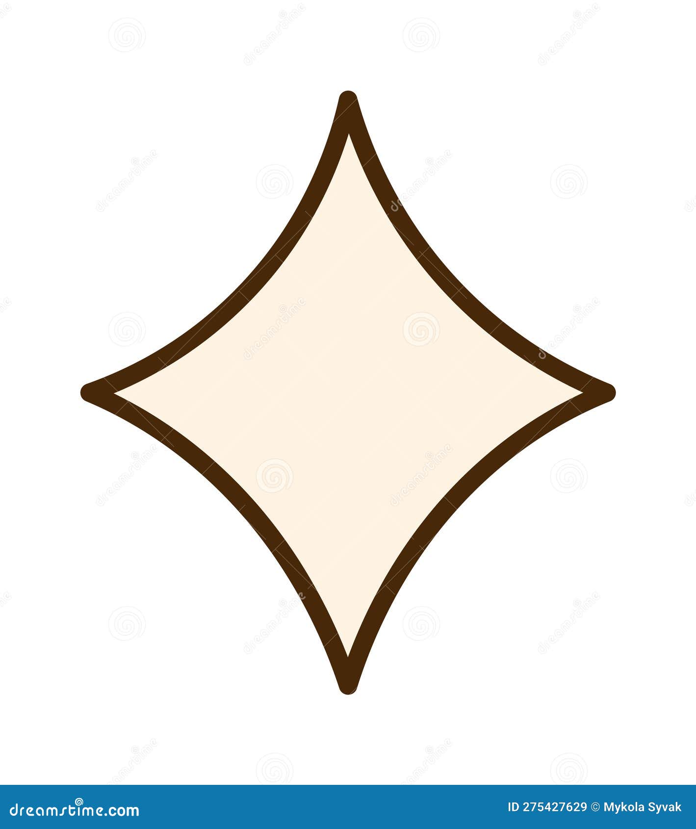 Cartoon Star Icon stock vector. Illustration of cartoon - 275427629