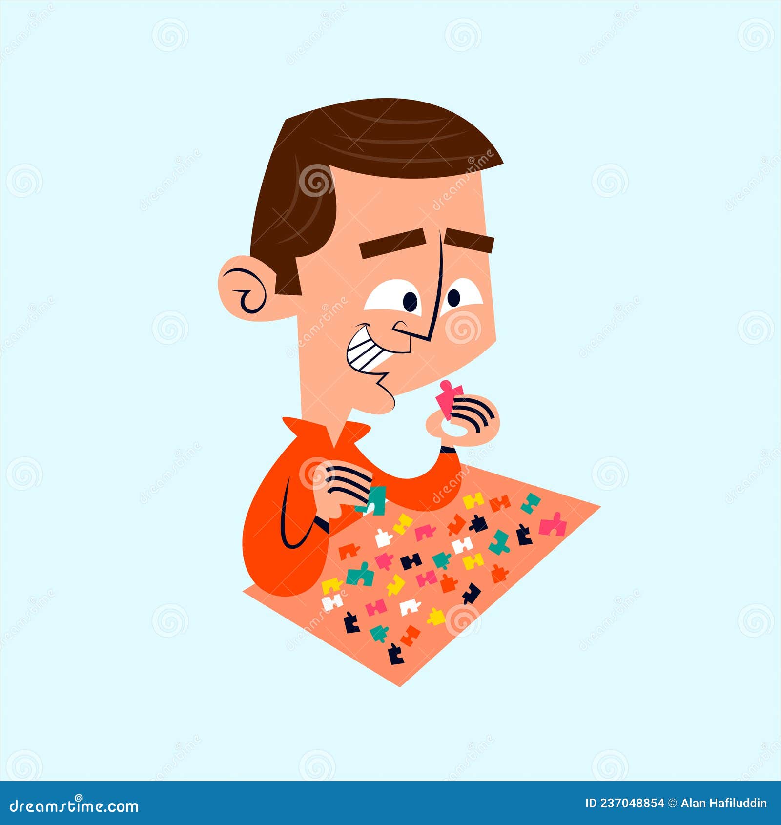 Cartoon Stay at Home Vector Ilustration Stock Vector - Illustration of ...