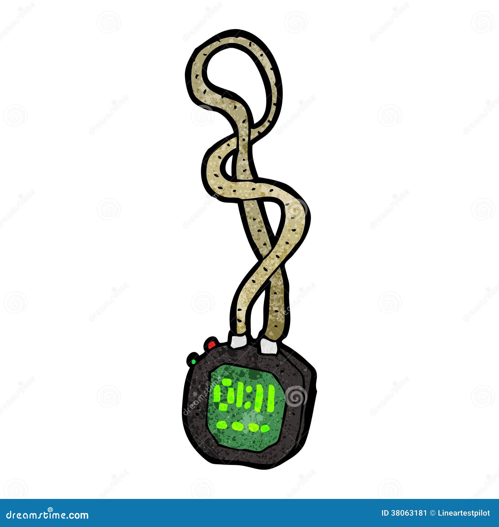 Cartoon stop watch stock vector. Illustration of character - 38063181