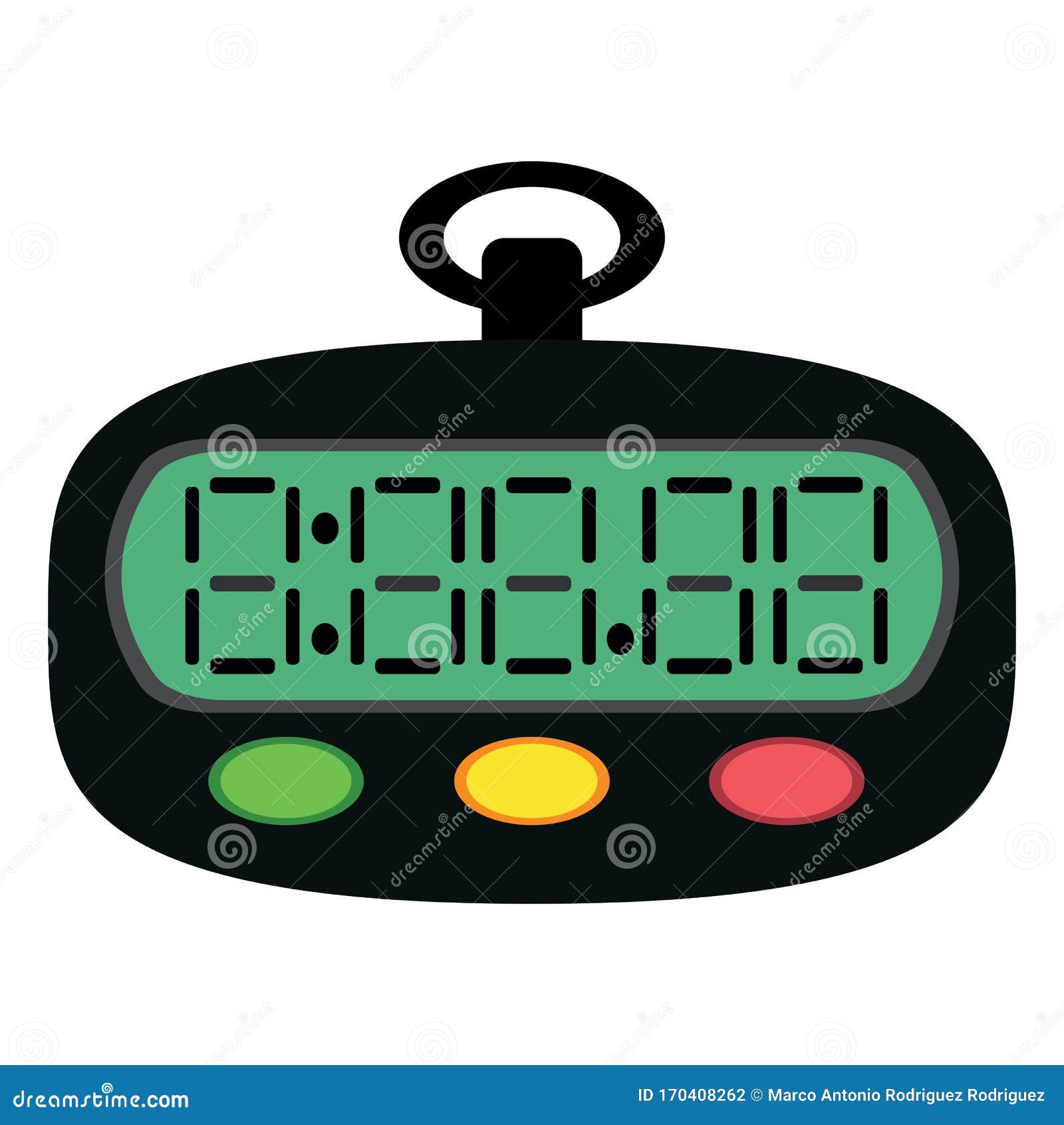 Cartoon Stopwatch Isolated stock illustration. Illustration of button ... Cartoon Stopwatch Isolated stock illustration. Illustration of button ...