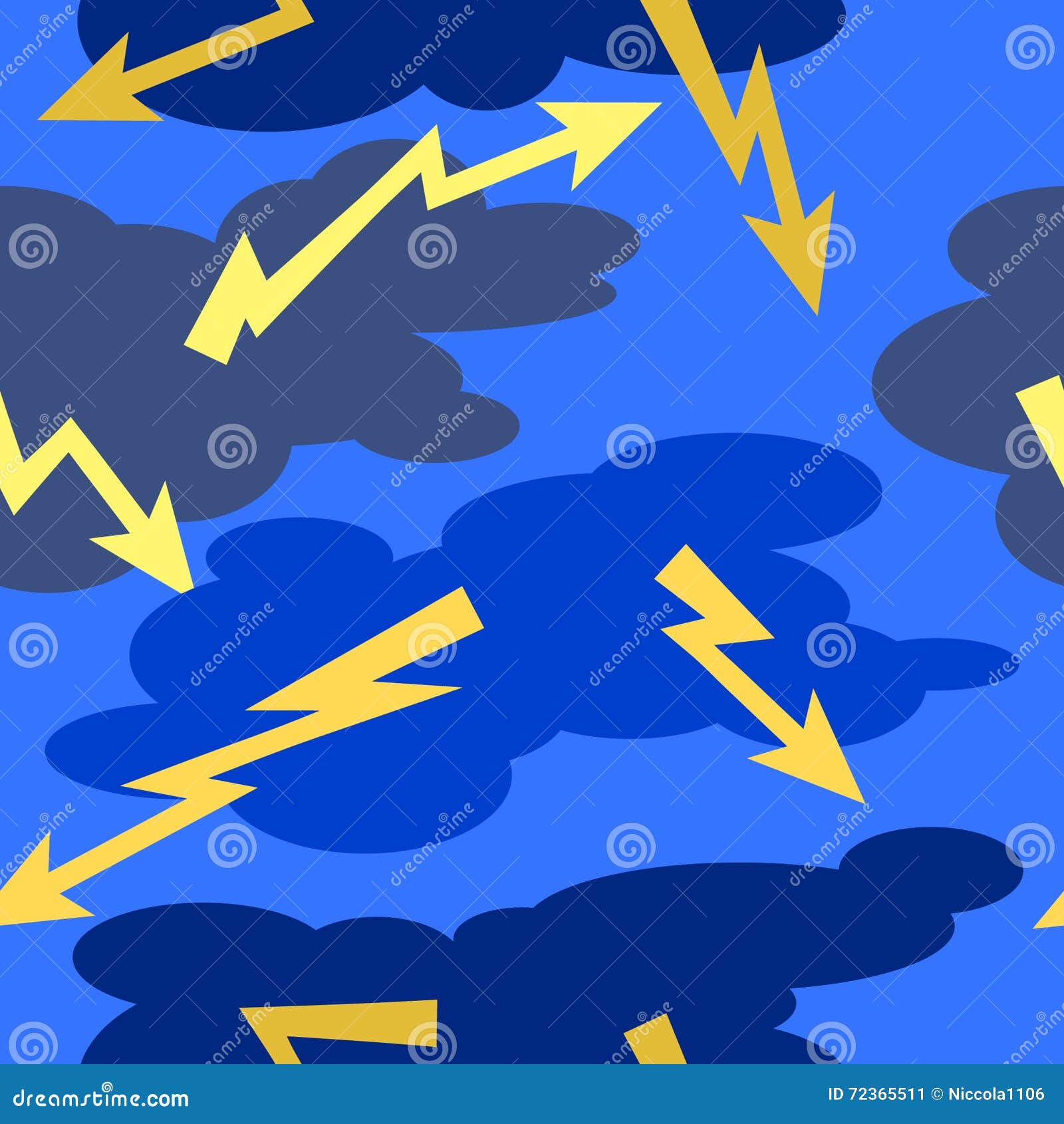 Cartoon Storm stock vector. Illustration of seasonal - 72365511