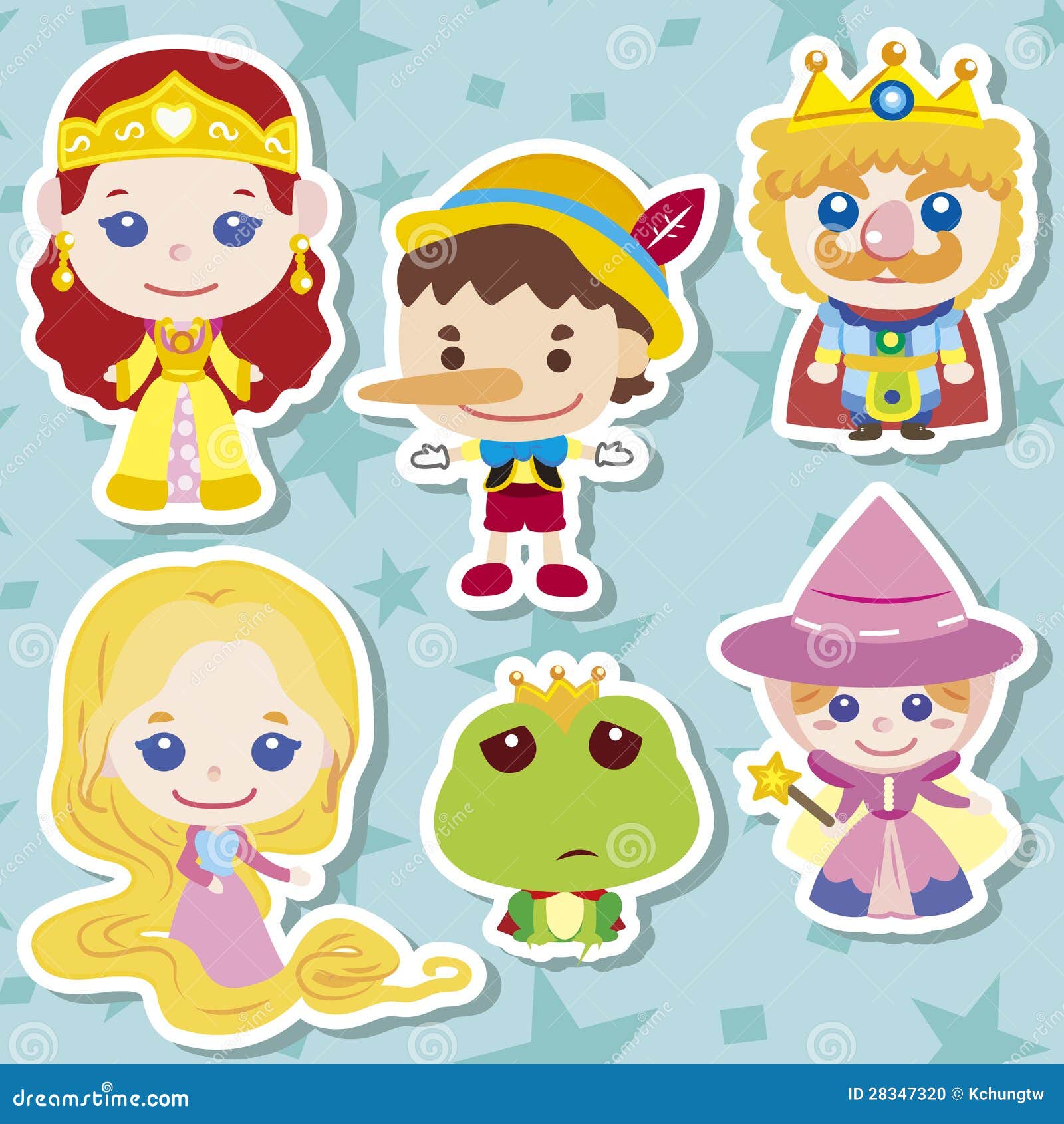 Cartoon story people icons stock vector. Illustration of happy - 28347320