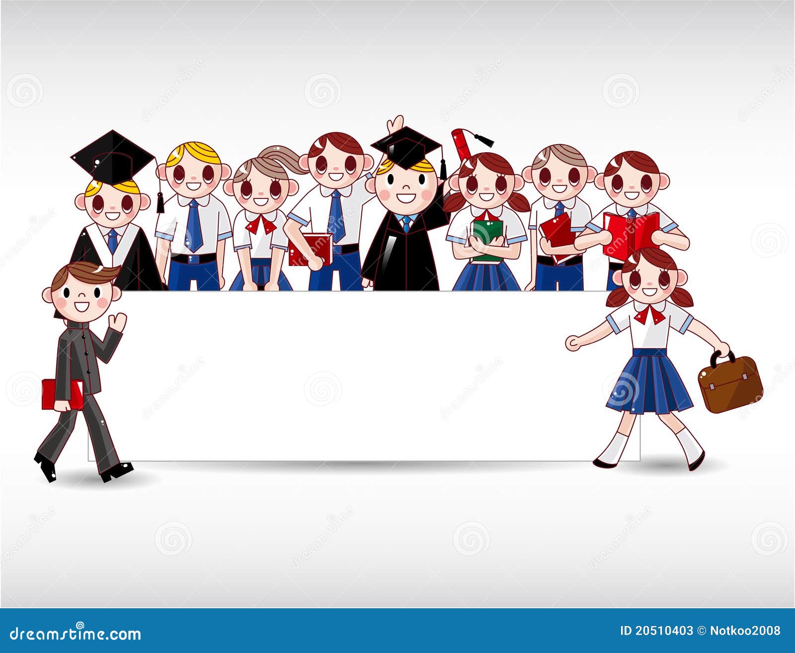 Cartoon Student Vector Illustration | CartoonDealer.com #14836736