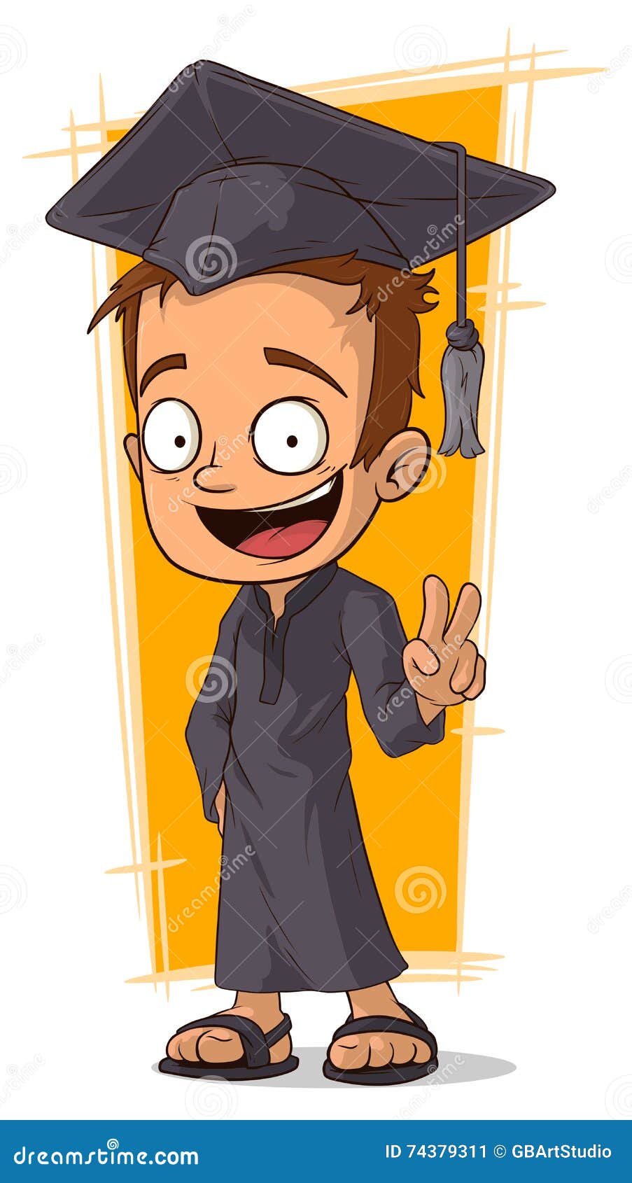 Graduate Student Cartoon | CartoonDealer.com #84282133