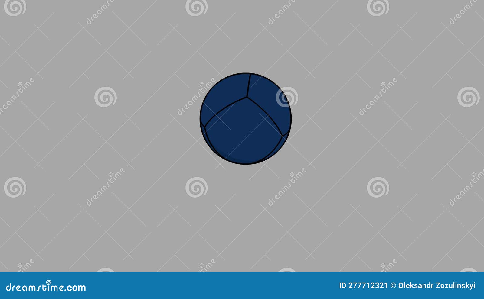 Cartoon Style Color Cube Transform To Sphere Loop Animation Stock Video ...