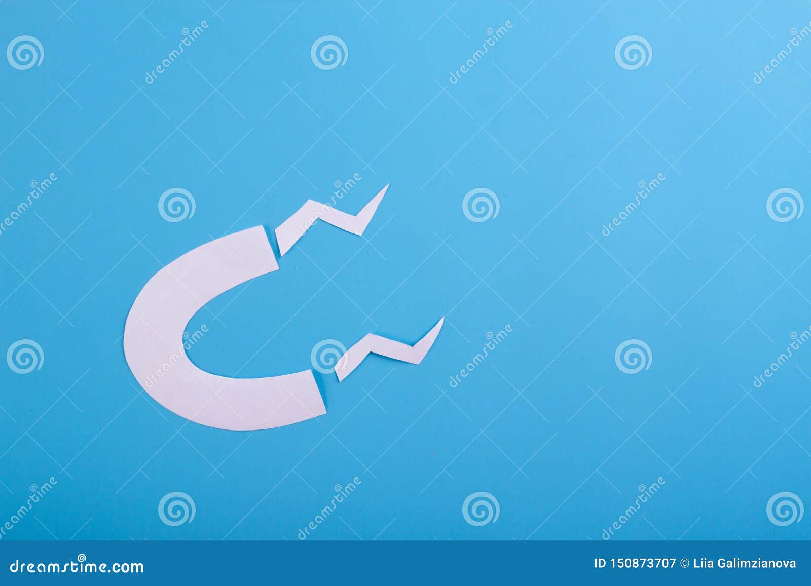 Cartoon style magnet stock image. Image of energy, equipment - 150873707