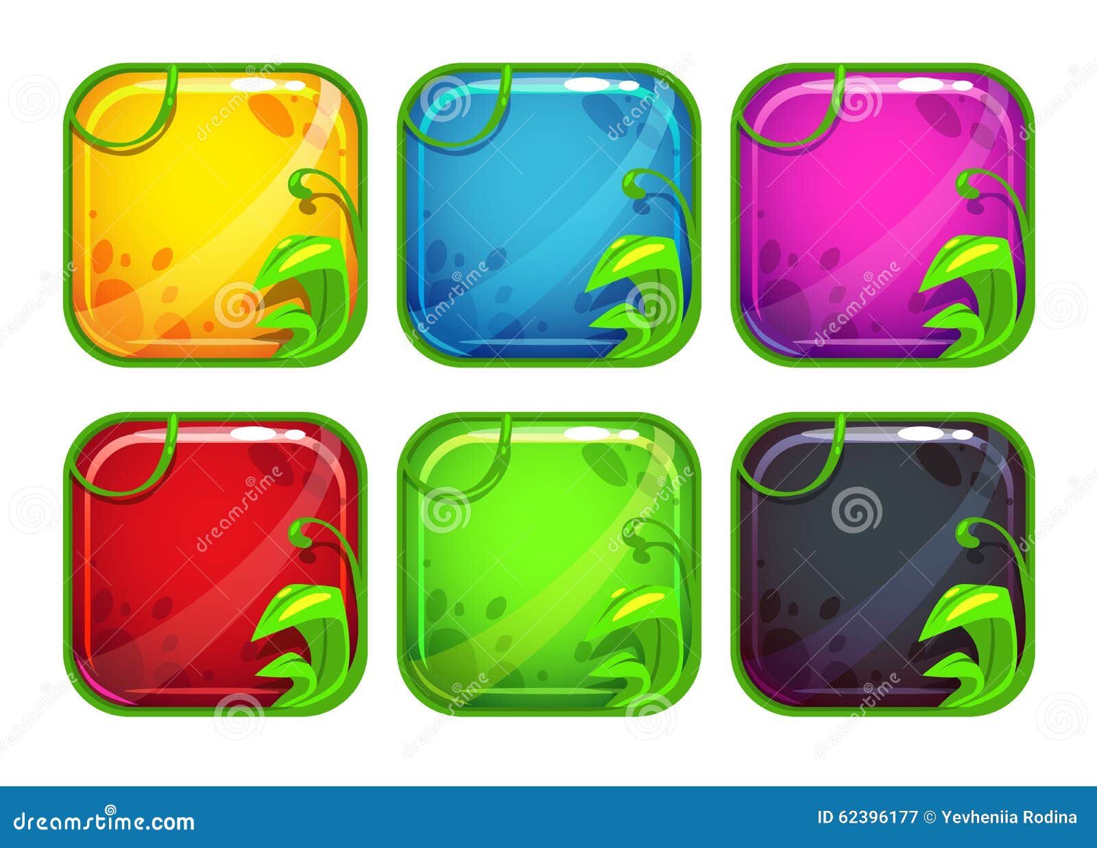 Nature Elements. Water, Fire, Earth, Air. Gradient Logo On Dark ...