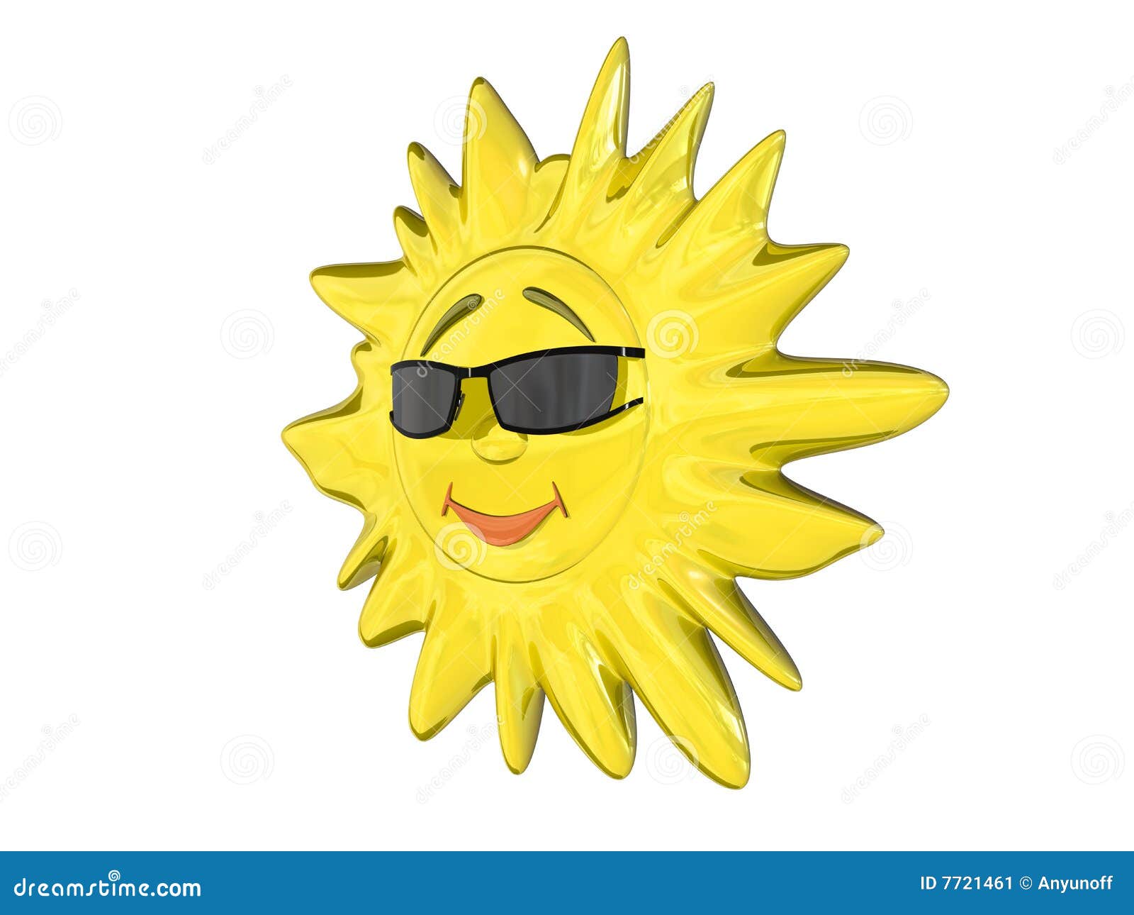Cartoon Sun Picture. Image: 7721461