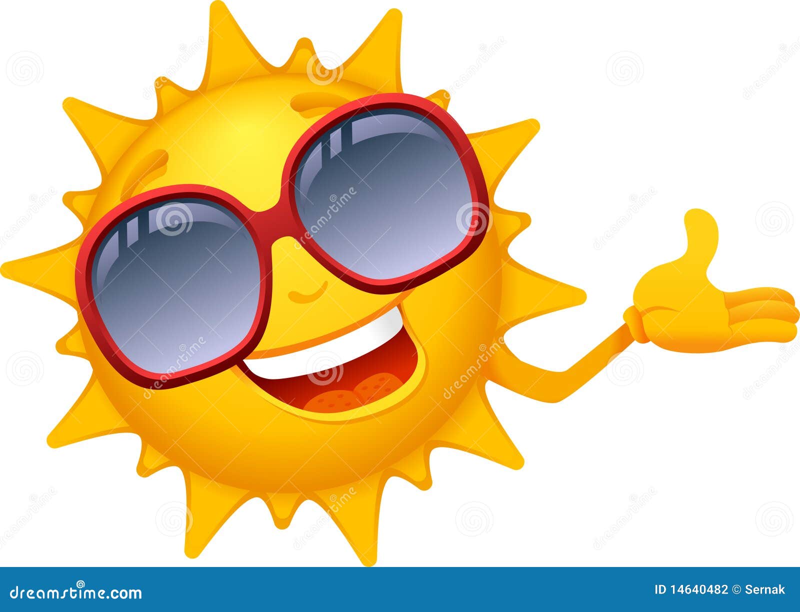 Cartoon Sun Characters 2 stock vector. Illustration of season - 14640482