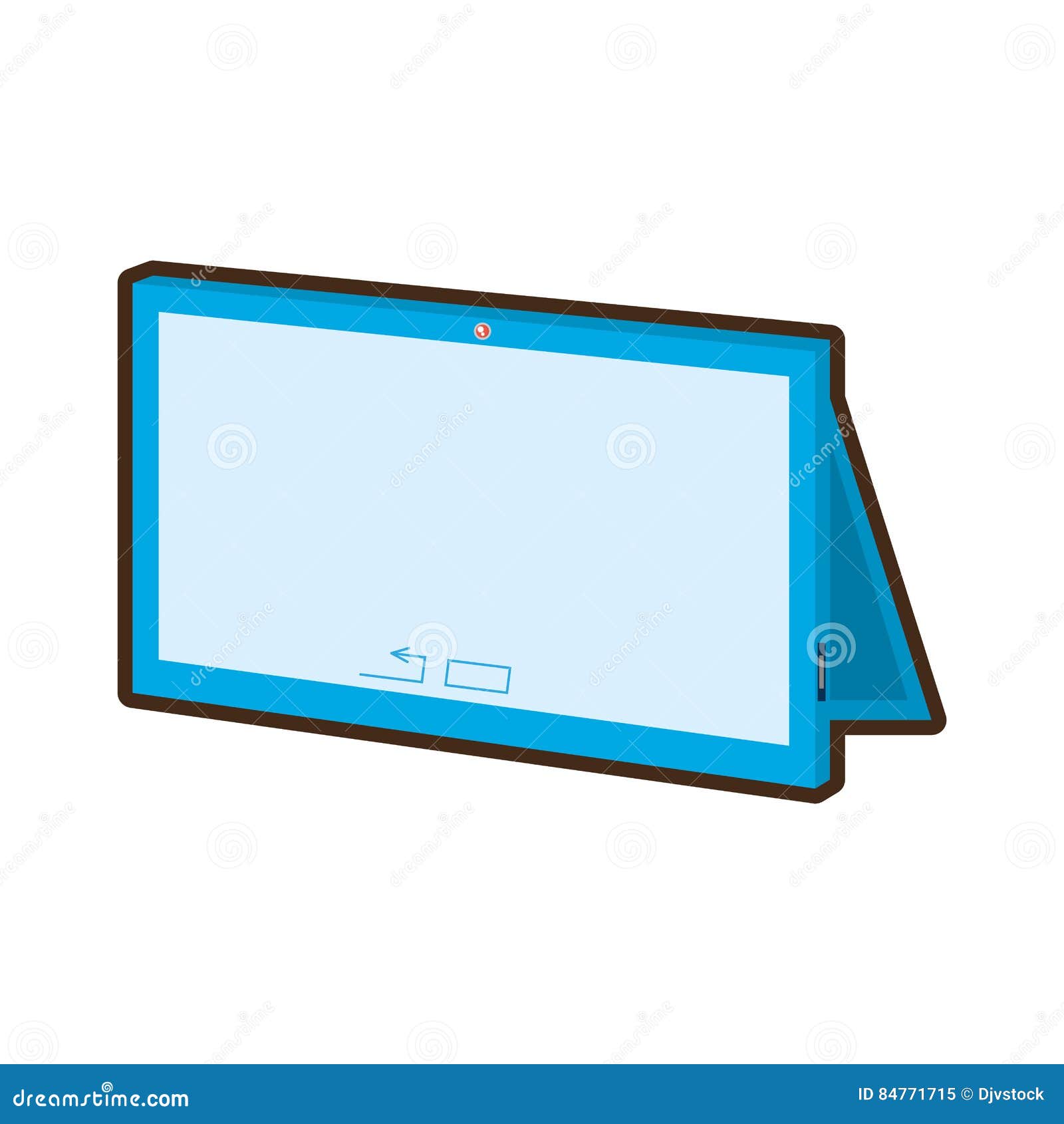 Cartoon Tablet Capsule In A Superhero Costume. Vector Illustration On A ...