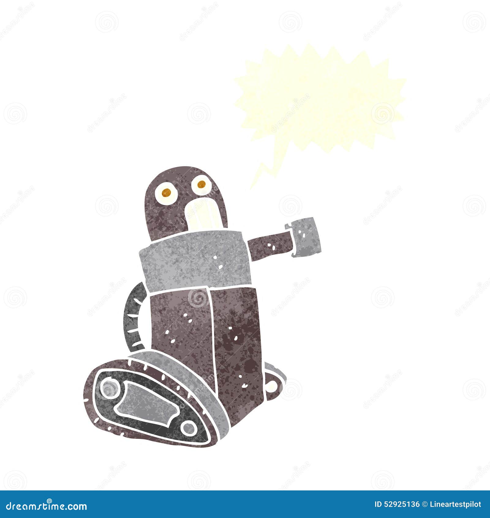 Cartoon Tank Robot Speech Bubble Stock Illustrations – 12 Cartoon Tank ...