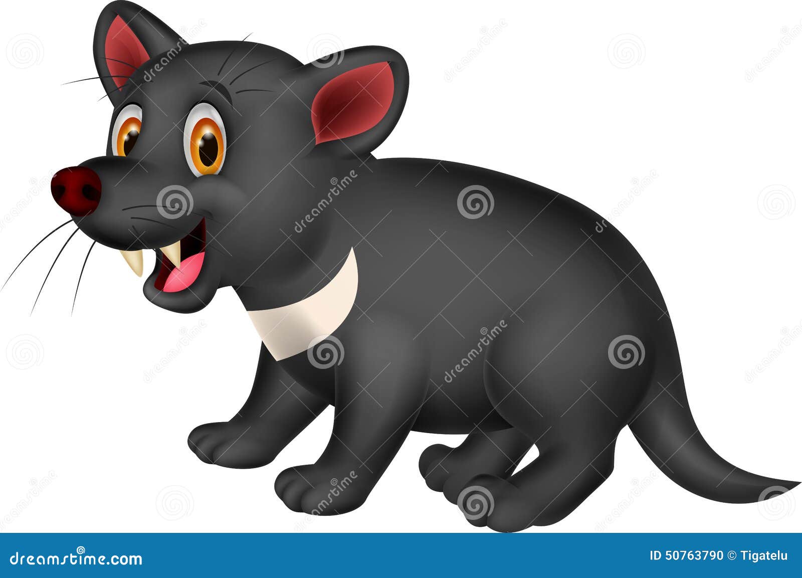 Cartoon Tasmanian devil stock vector. Illustration of australia - 50763790