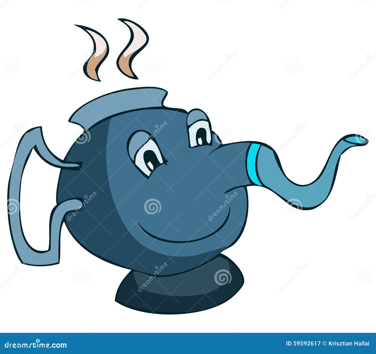 Steaming Tea Pot Stock Illustrations – 195 Steaming Tea Pot Stock ...