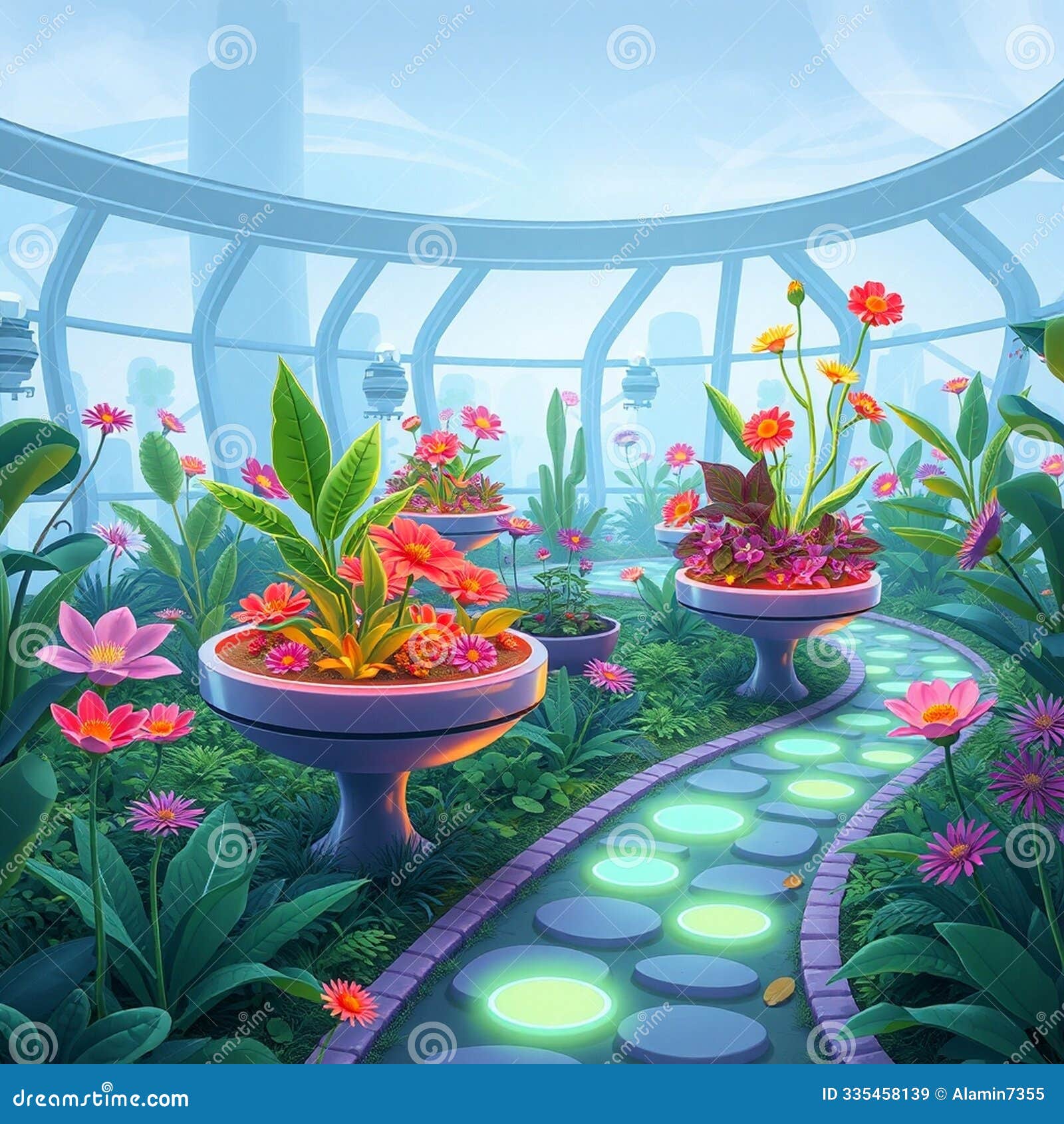 A Cartoon Tech Unique Design Stock Illustration - Illustration of ...