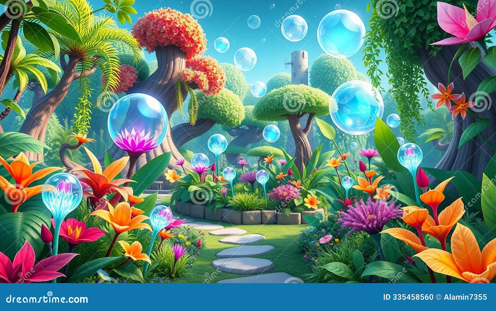 A Cartoon Tech Unique Design Stock Illustration - Illustration of ...