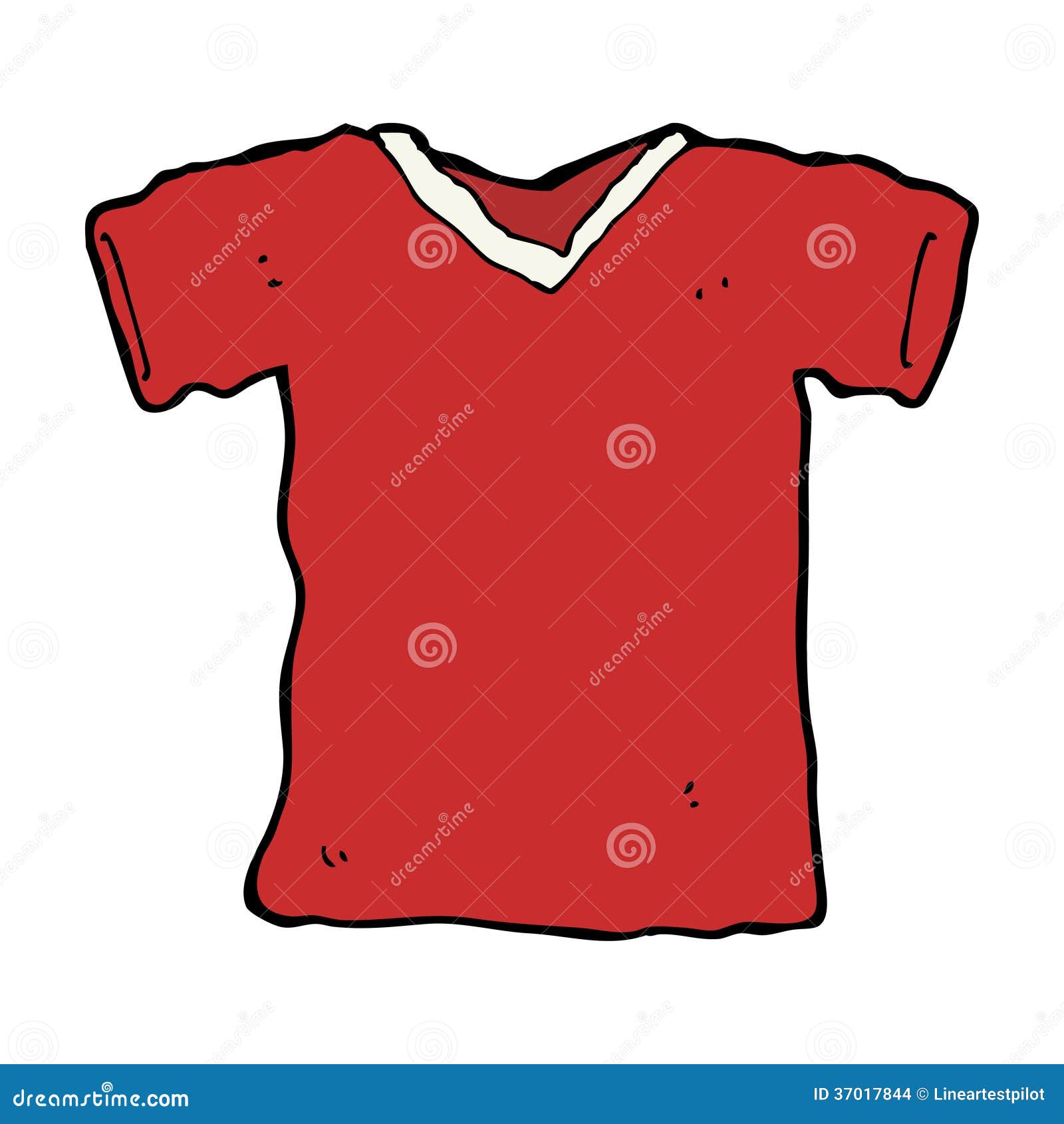 Cartoon tee shirt stock vector. Illustration of quirky - 37017844