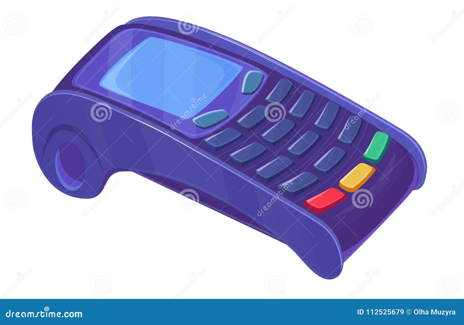Vector terminal payment stock vector. Illustration of internet - 112525679
