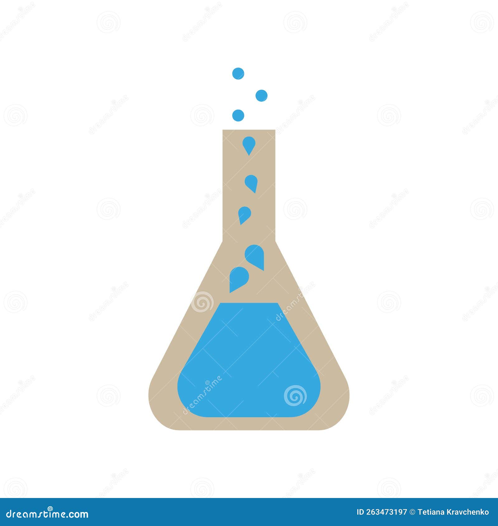 Dissolution Salt In Water Royalty-Free Illustration | CartoonDealer.com ...