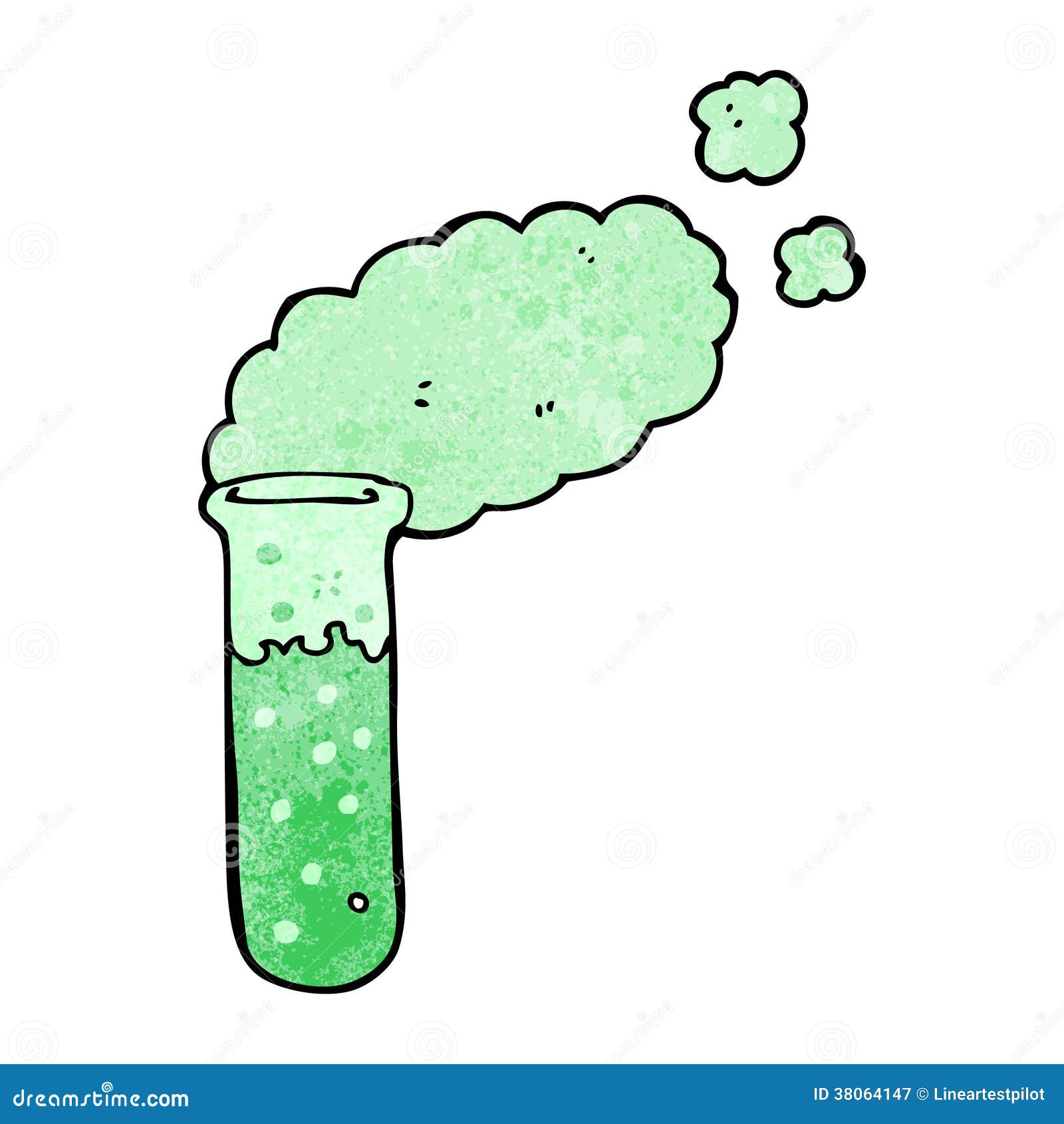 Cartoon Test Tube Experiment Stock Vector - Illustration of tube ...