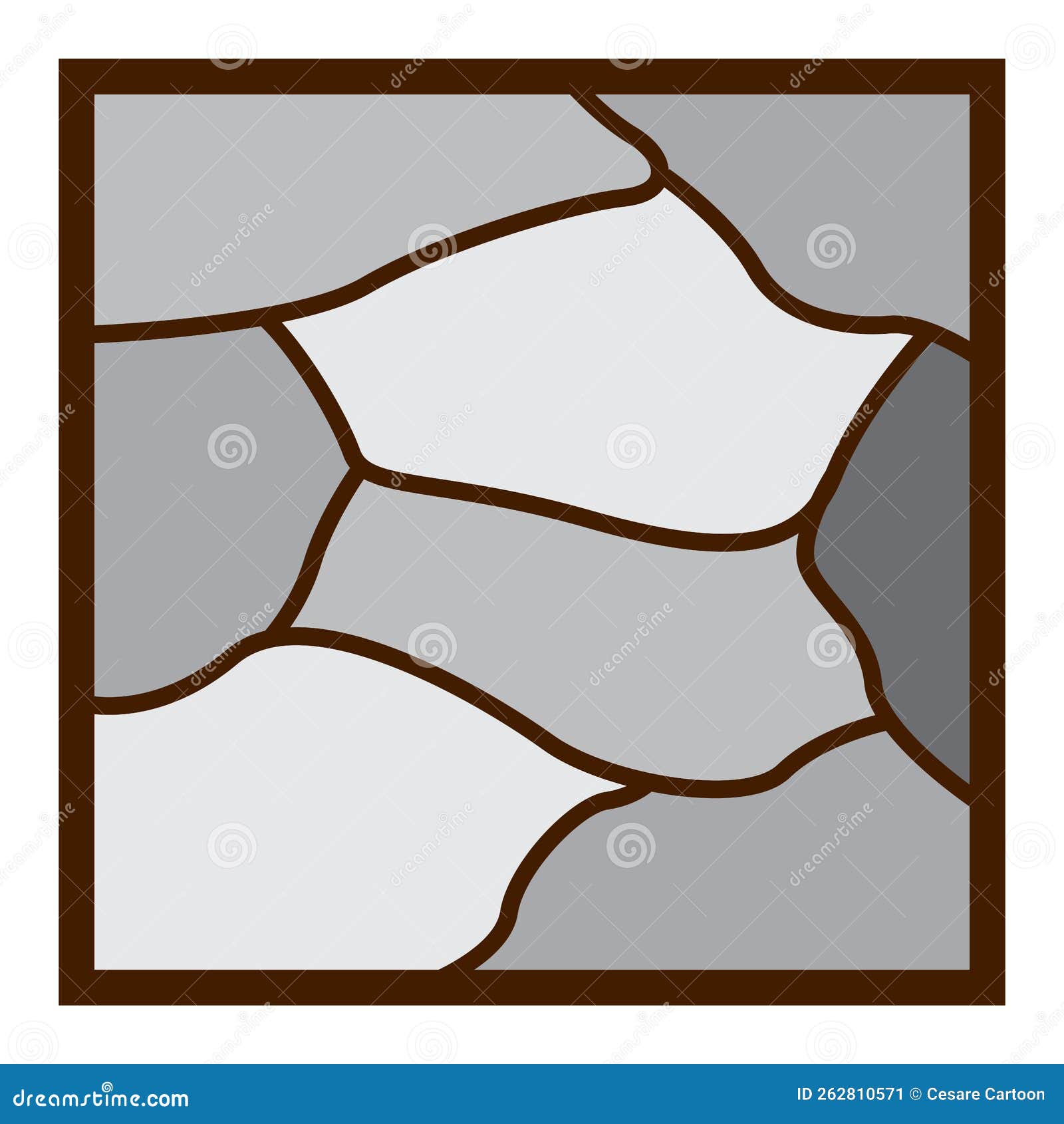 Cartoon texture stock vector. Illustration of flat, vector - 262810571