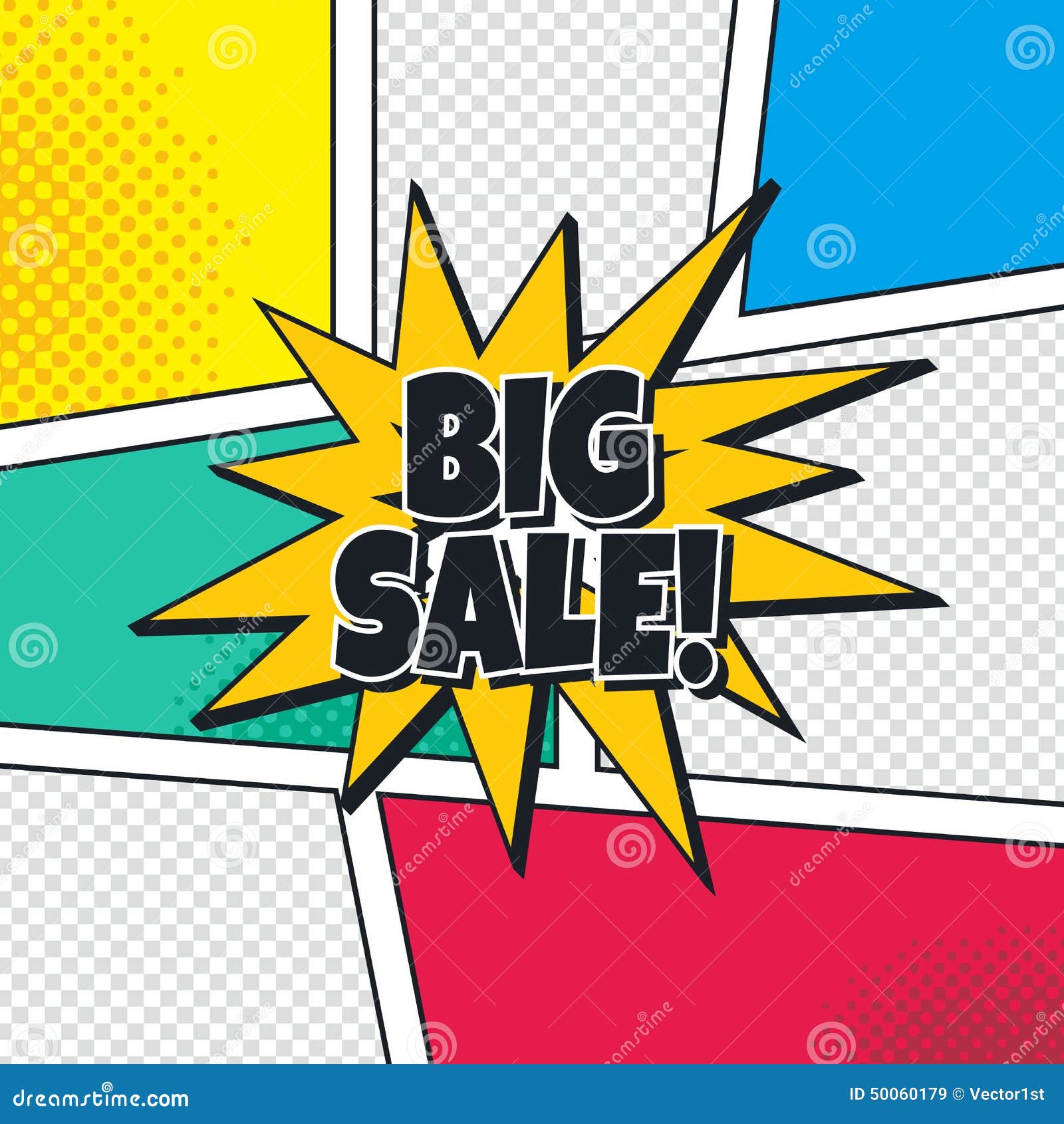 Cartoon Theme Comic Template | CartoonDealer.com #50060179