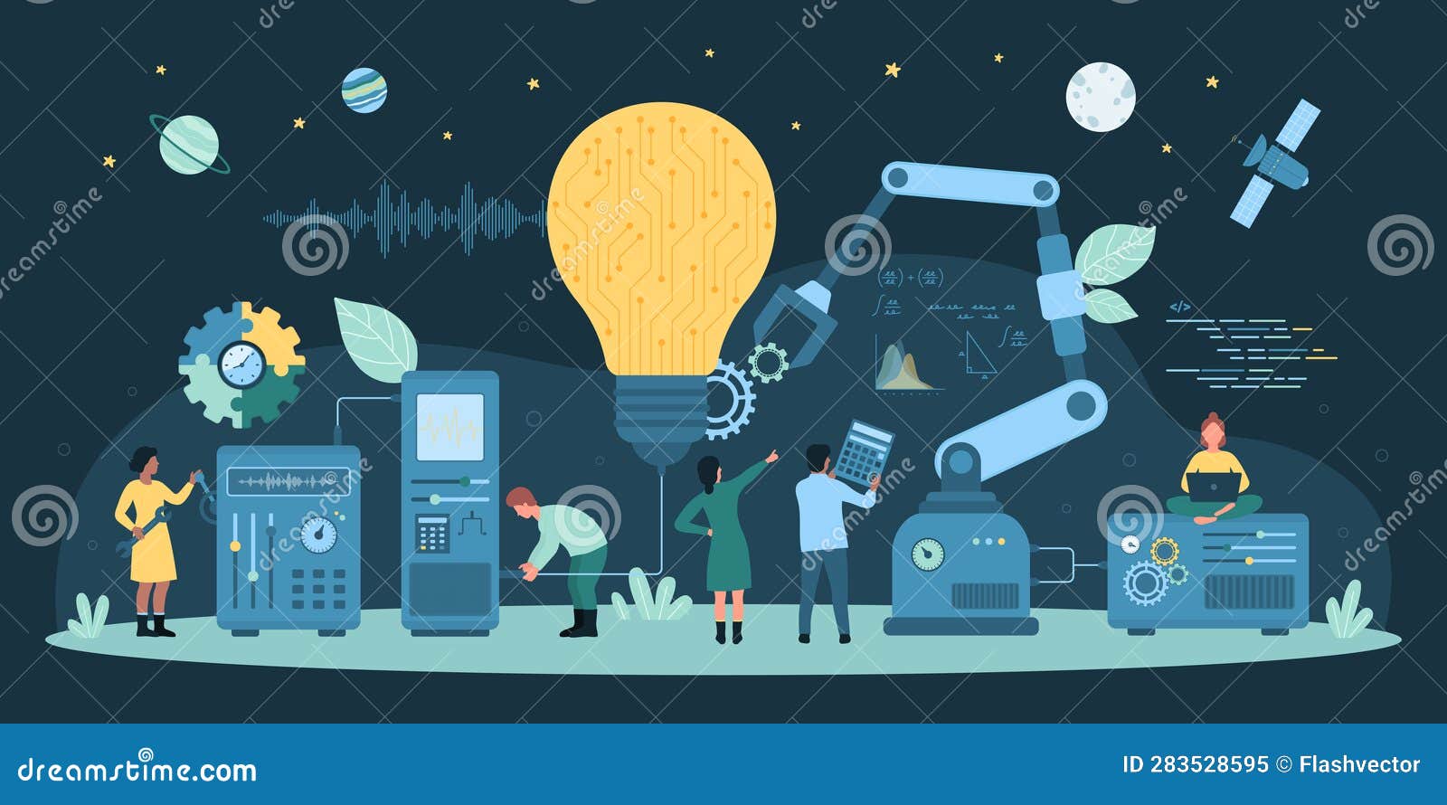 Project Development, Improvement of Ideas and Innovations Dark Concept ...