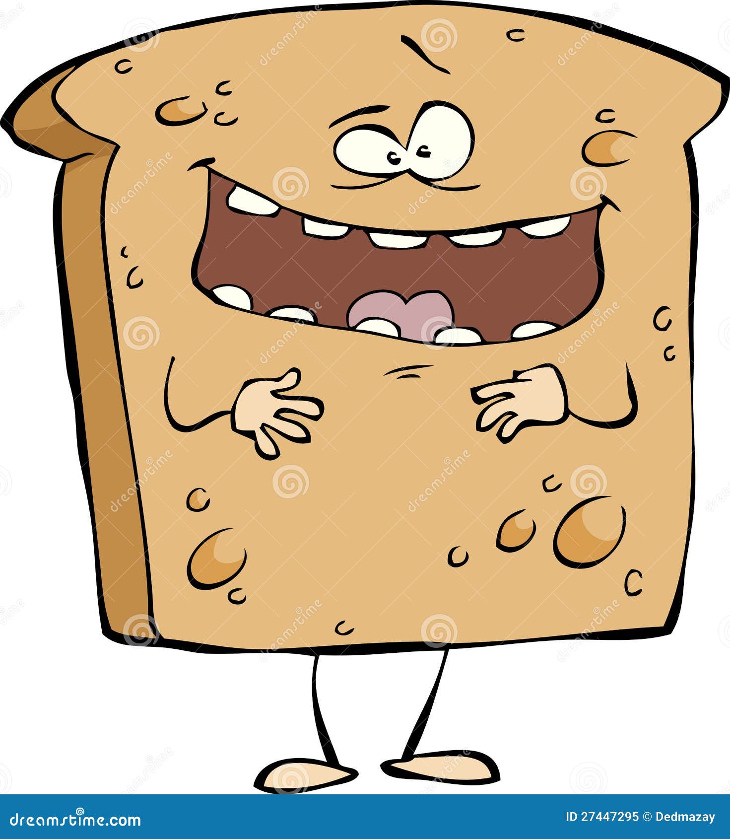 Cartoon Toast Royalty Free Stock Photo - Image: 27447295