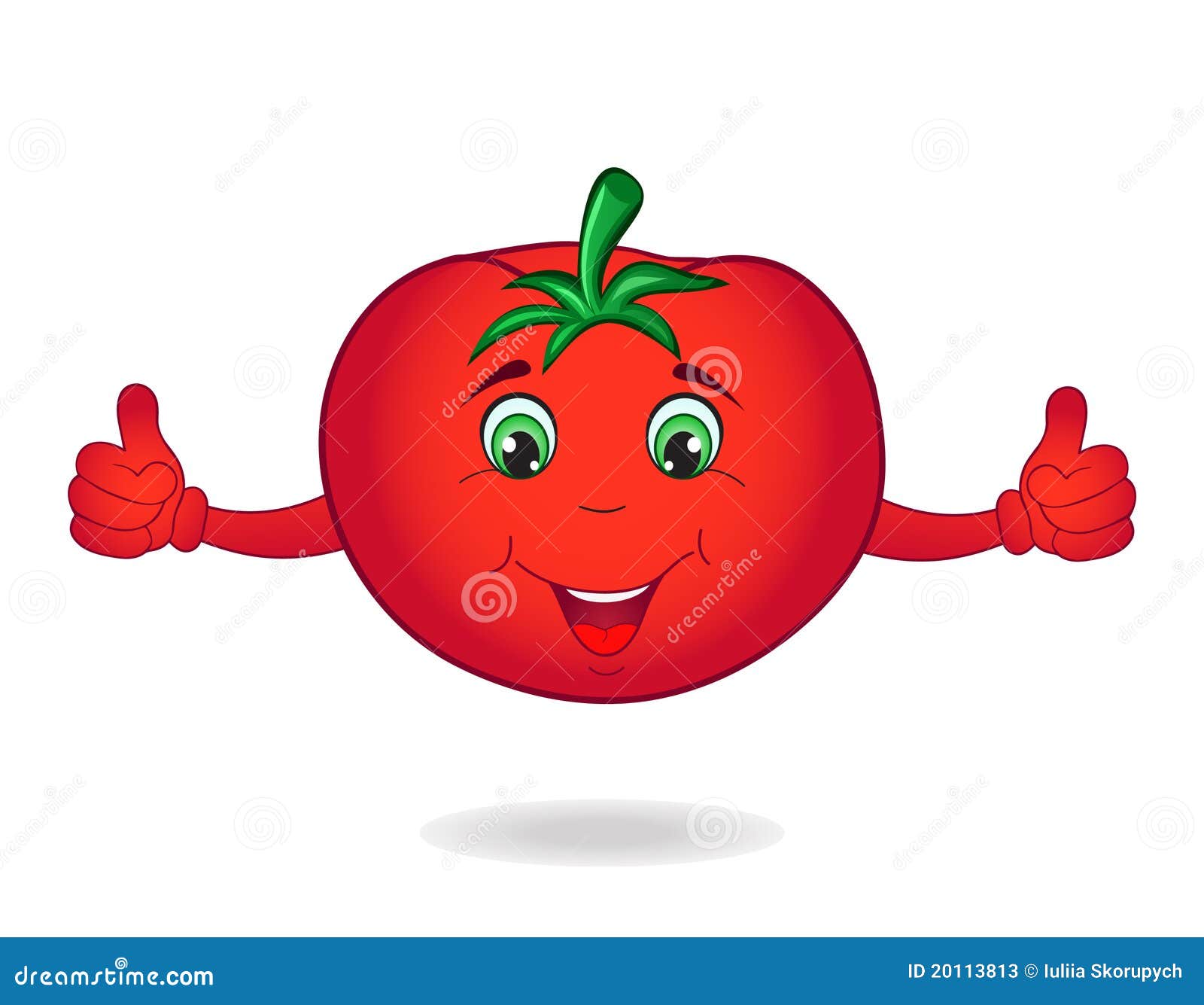 Cartoon Tomato Vector Illustration | CartoonDealer.com #30464060