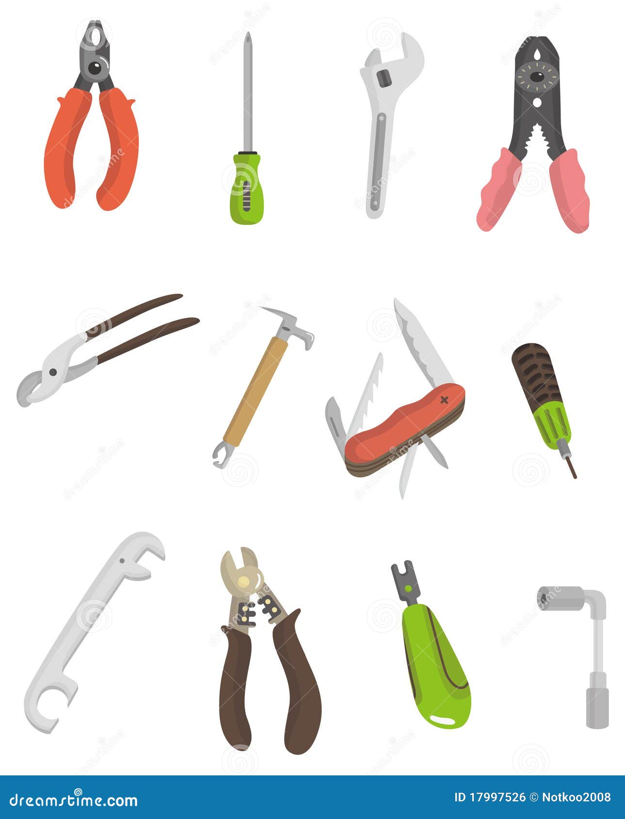 Cartoon tool icon stock vector. Illustration of color - 17997526