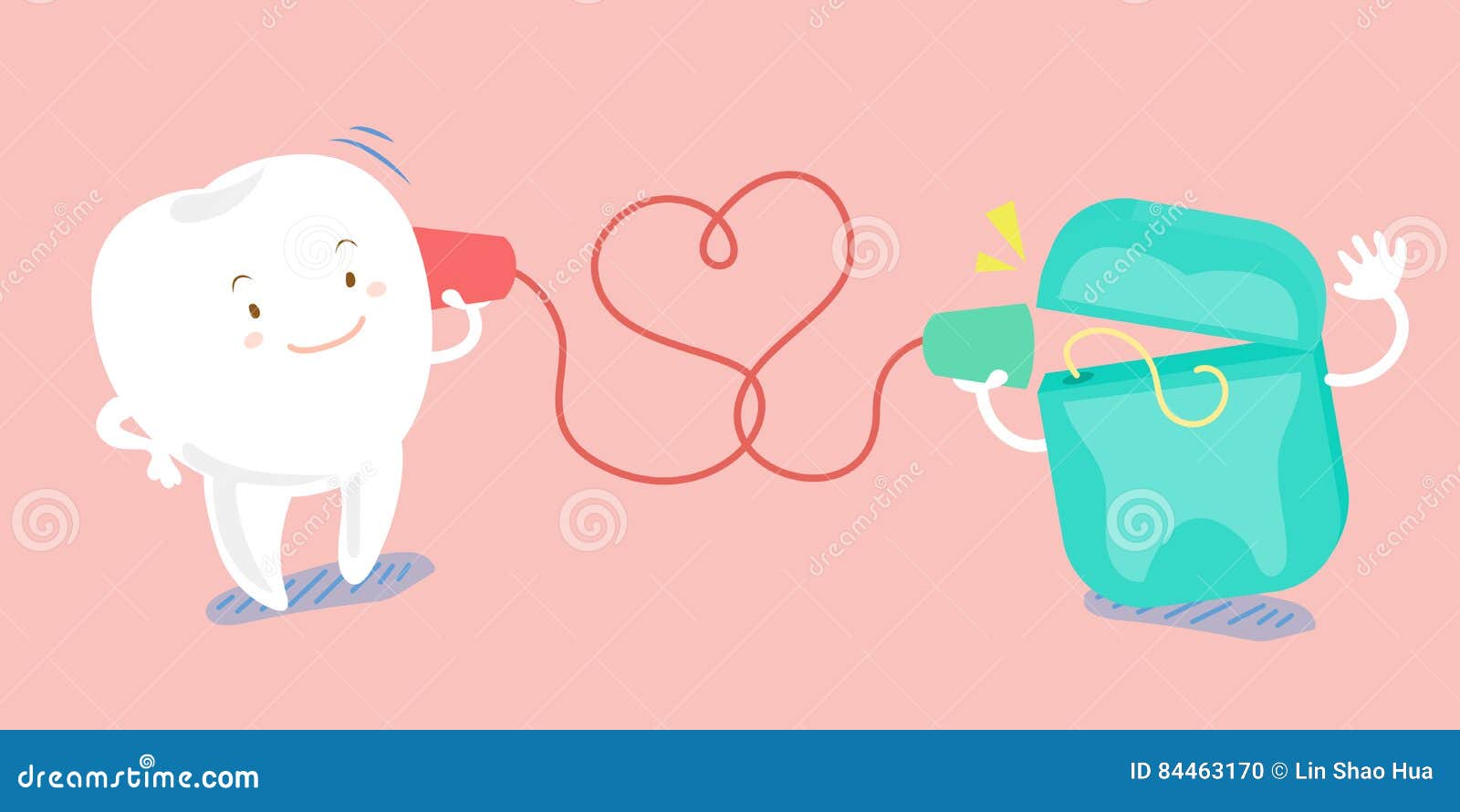 Speaking Tooth With Halitosis Concept With Teeth Characters. Vector ...