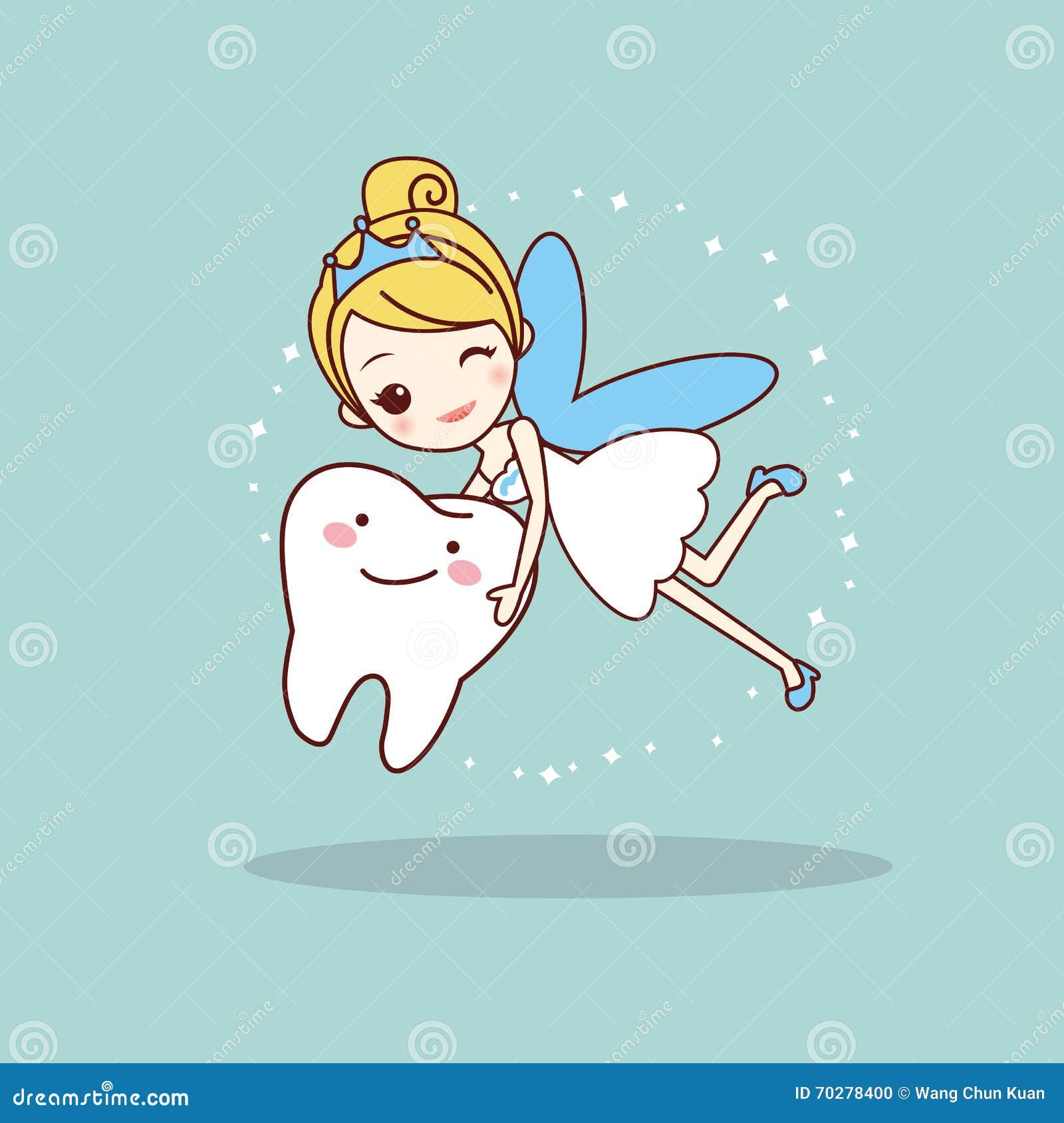 Tooth Fairy Receipt Certificate Template Vector Illustration ... Tooth Fairy Receipt Certificate Template Vector Illustration ...
