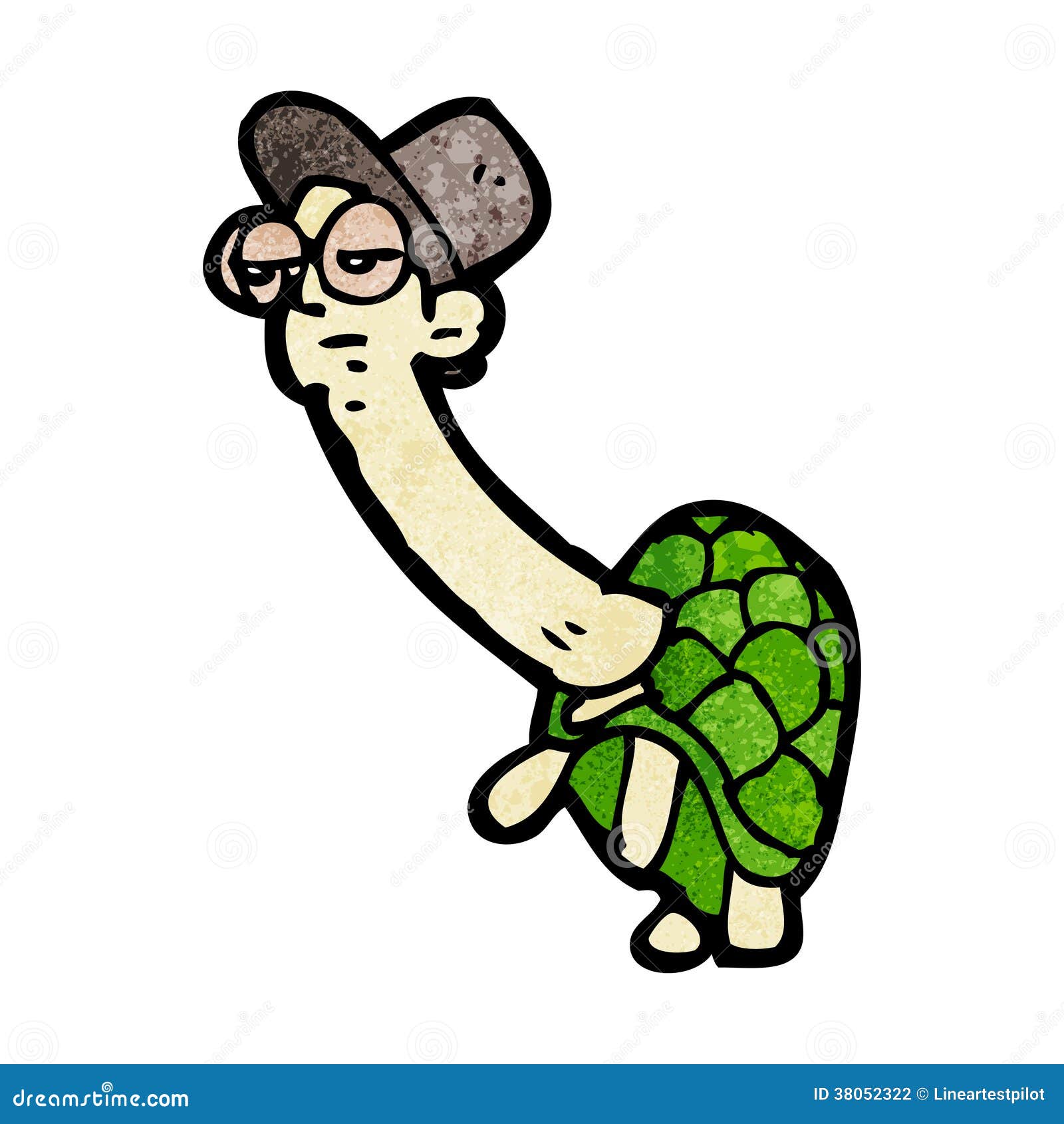 Cartoon tortoise stock vector. Illustration of texture - 38052322