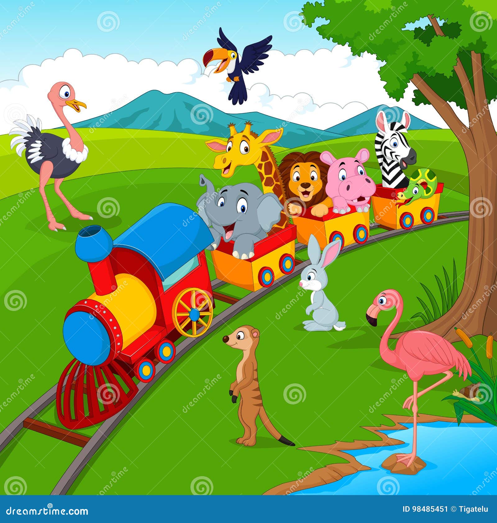 Snake Train Sketch Vector Illustration | CartoonDealer.com #227513742