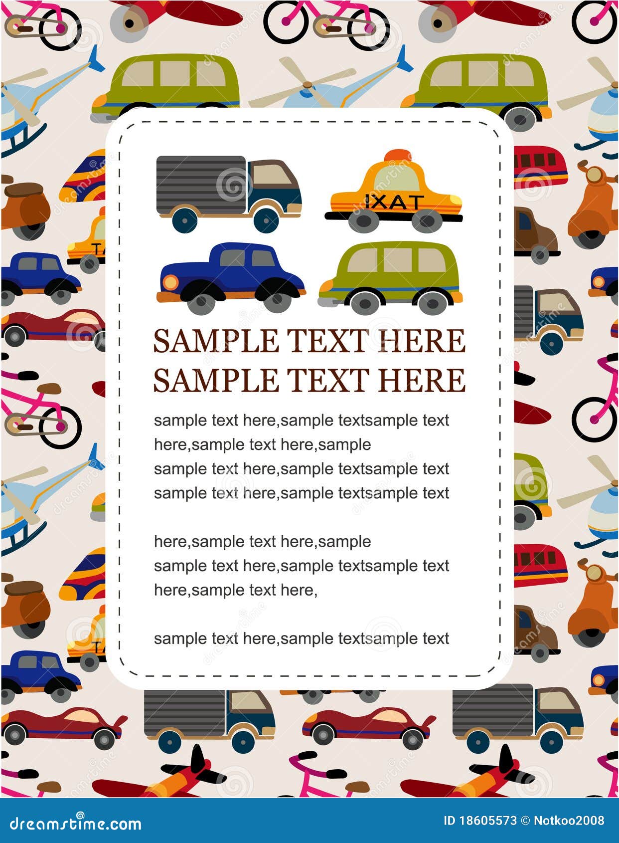 Transportation Clipart Border