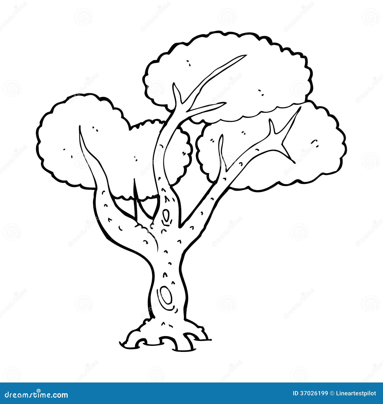 Cartoon Tree Royalty Free Stock Images - Image: 37026199