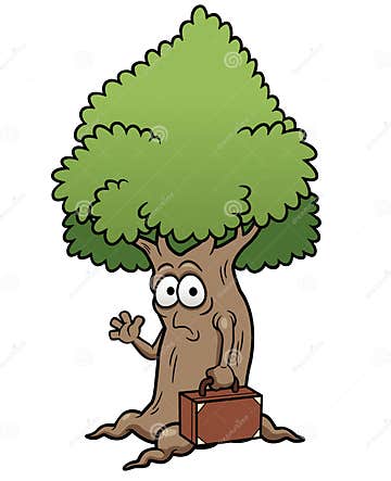 Cartoon tree stock vector. Illustration of character - 30463586