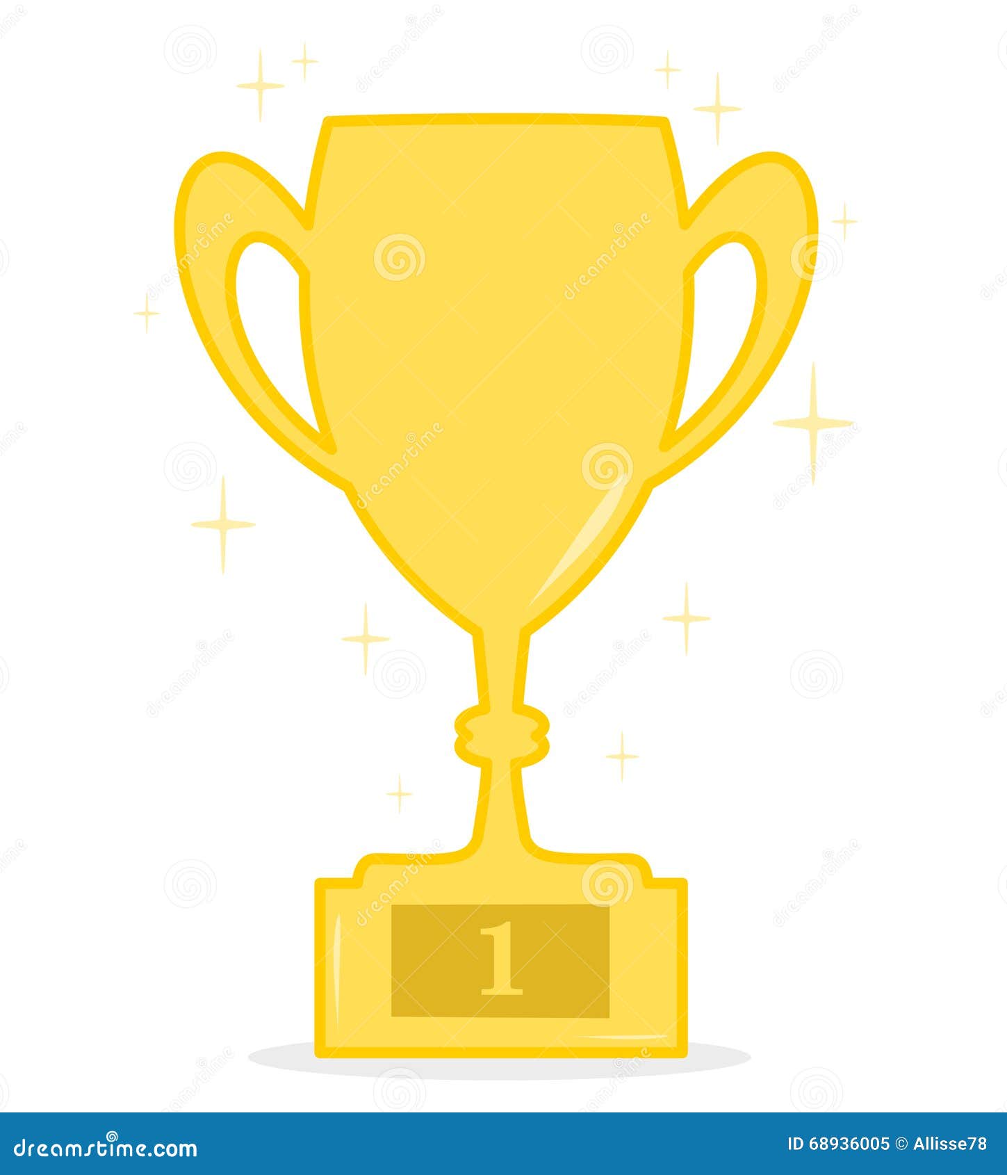 Cartoon Trophy Vector Illustration | CartoonDealer.com #30463606