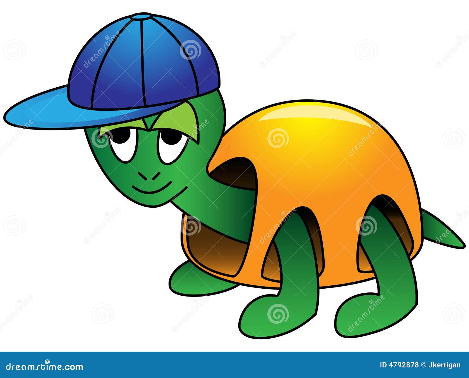 Cartoon Turtle Vector Illustration | CartoonDealer.com #4792878