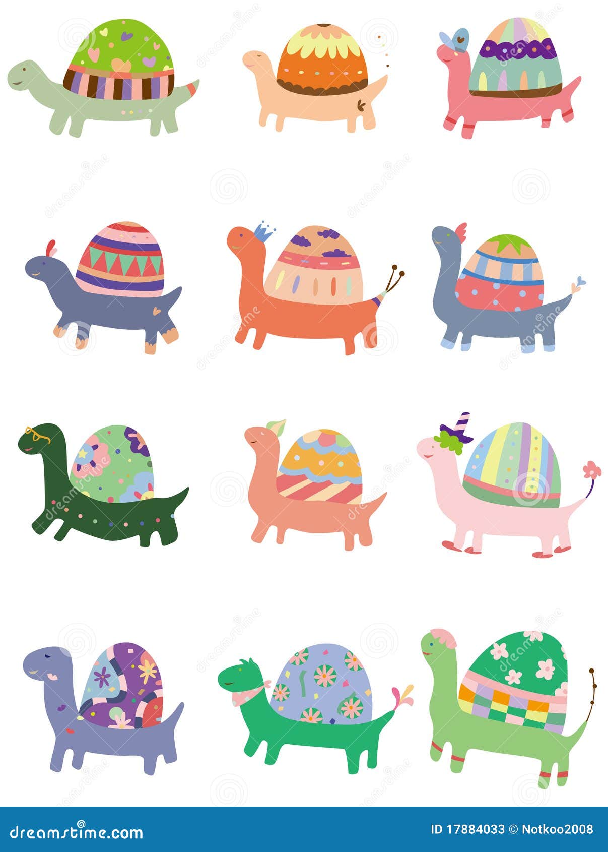 Sea Turtle Icon In Cartoon Style Isolated On White Background. Sea ...