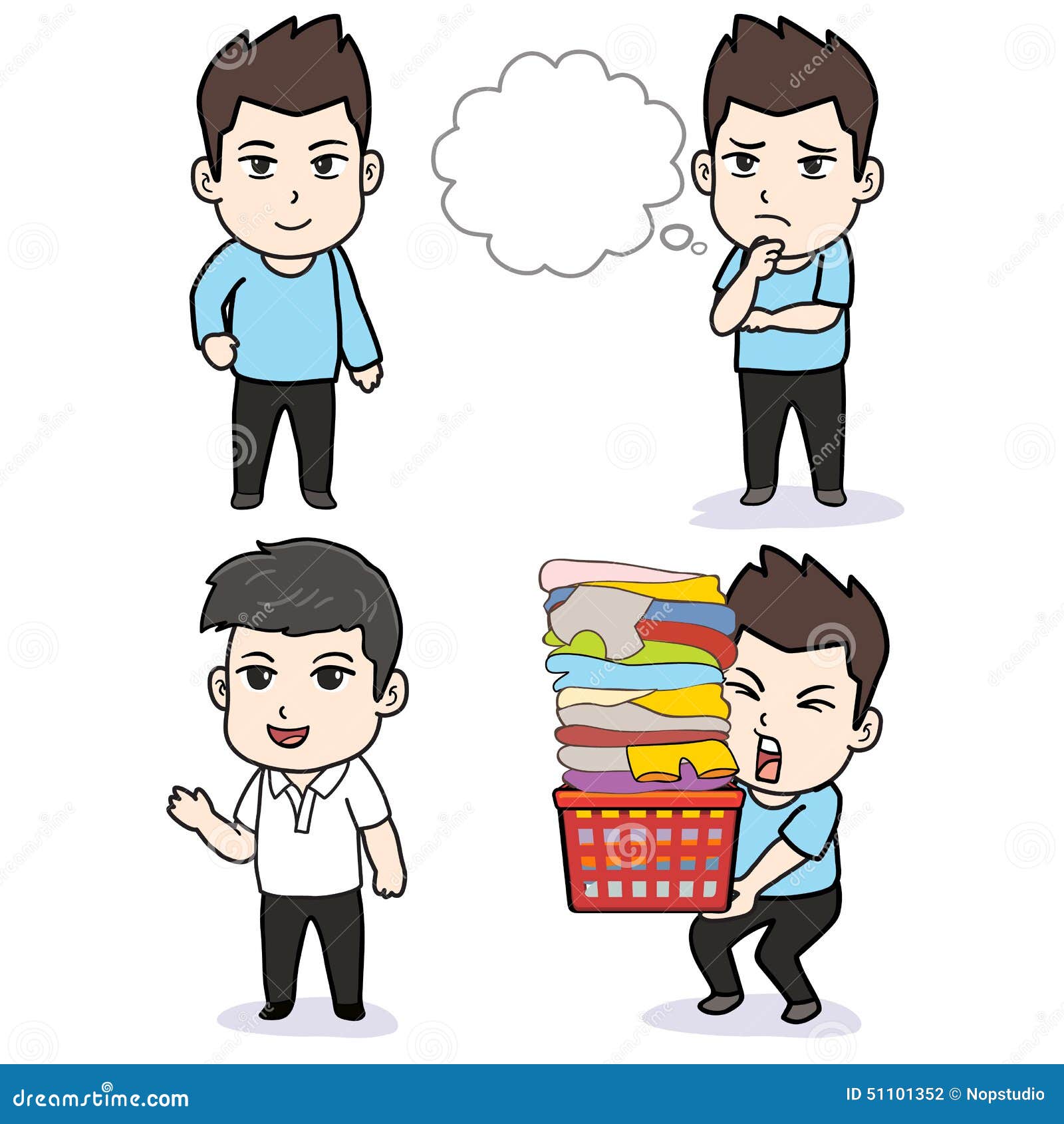 Cartoon two man stock vector. Illustration of urban, talk - 51101352