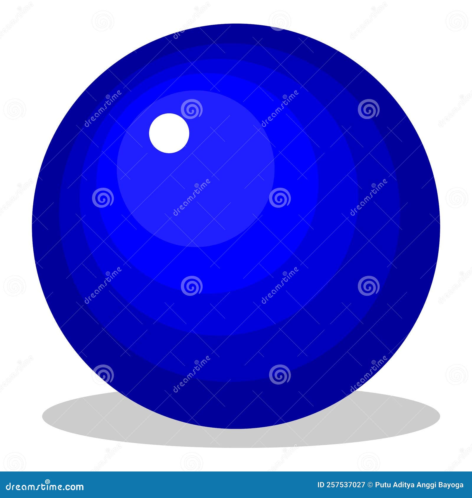 Cartoon sphere stock vector. Illustration of simple - 257537027
