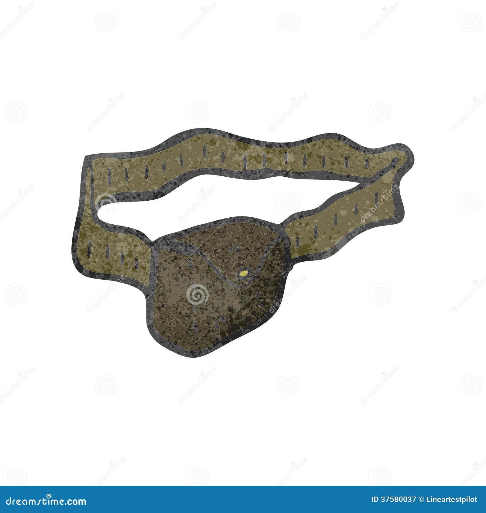 Cartoon utility belt stock vector. Illustration of colorful - 37580037