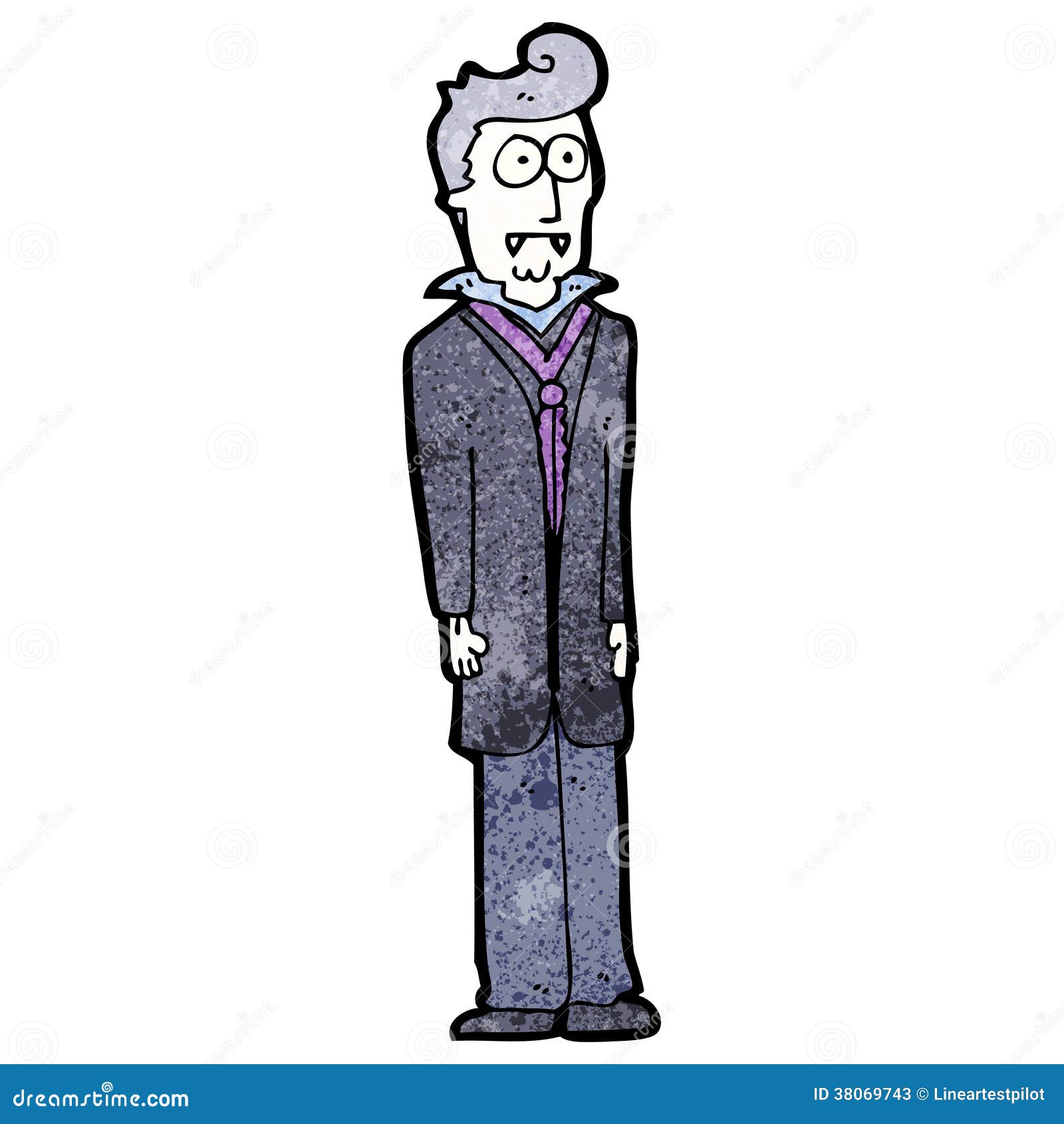 Cartoon vampire stock illustration. Illustration of silly - 38069743