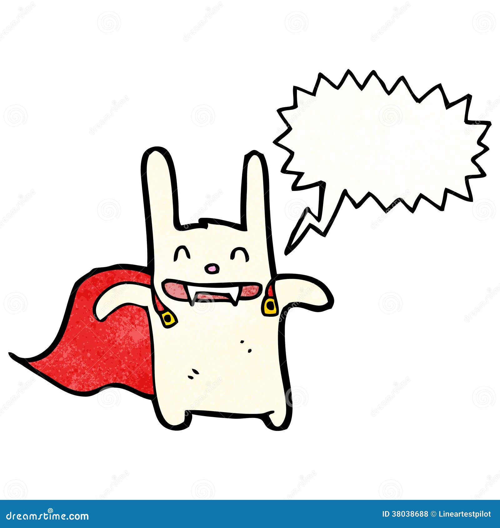 Cartoon Vampire Bunny Rabbit Stock Vector - Illustration of textured ...