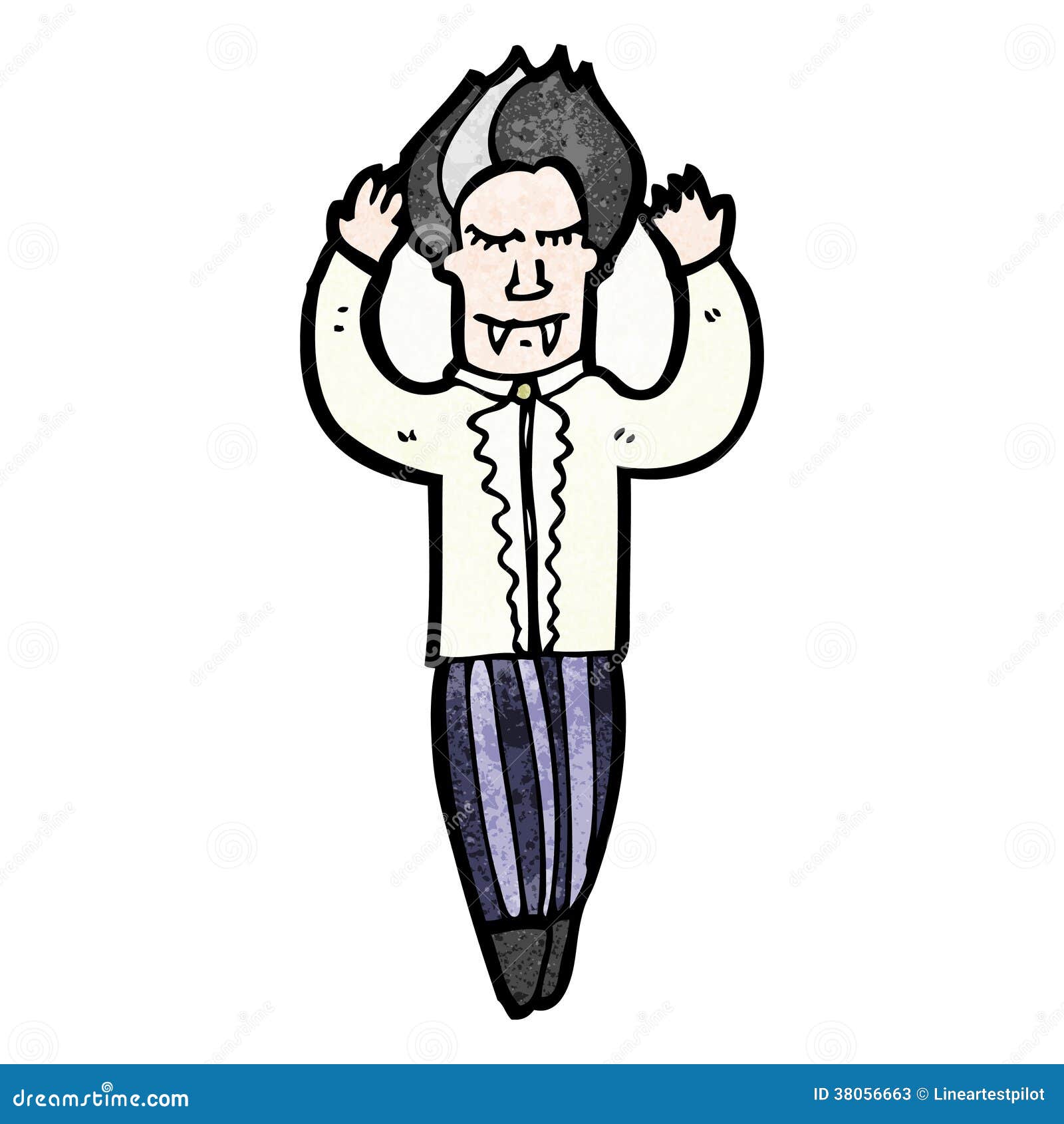 Cartoon vampire stock vector. Illustration of halloween - 38056663