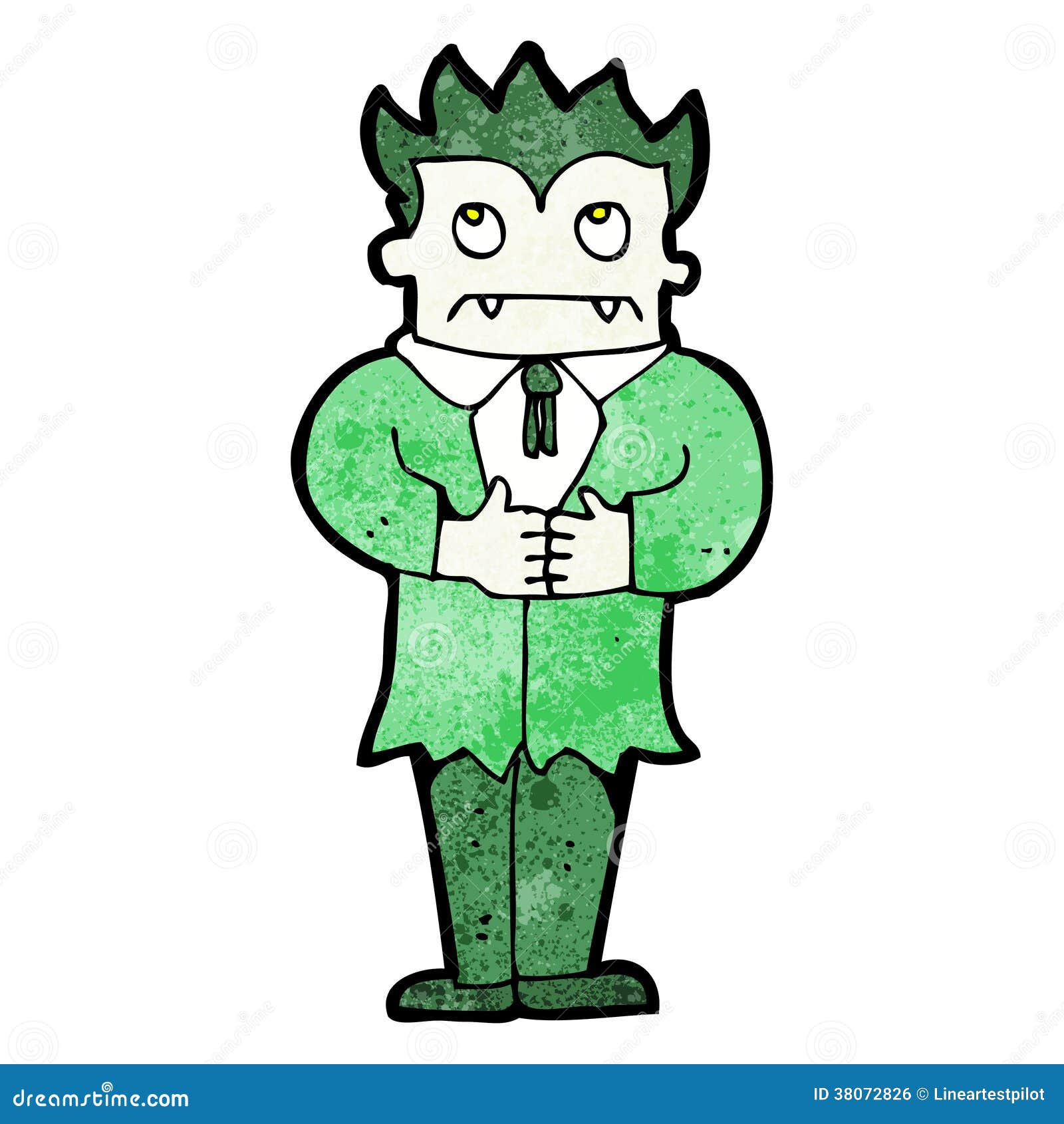 Cartoon vampire stock illustration. Illustration of vampire - 38072826
