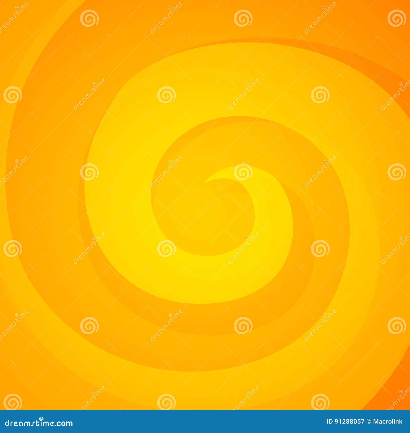 Cartoon Vector Background with Fire Swirl Stock Vector - Illustration ...